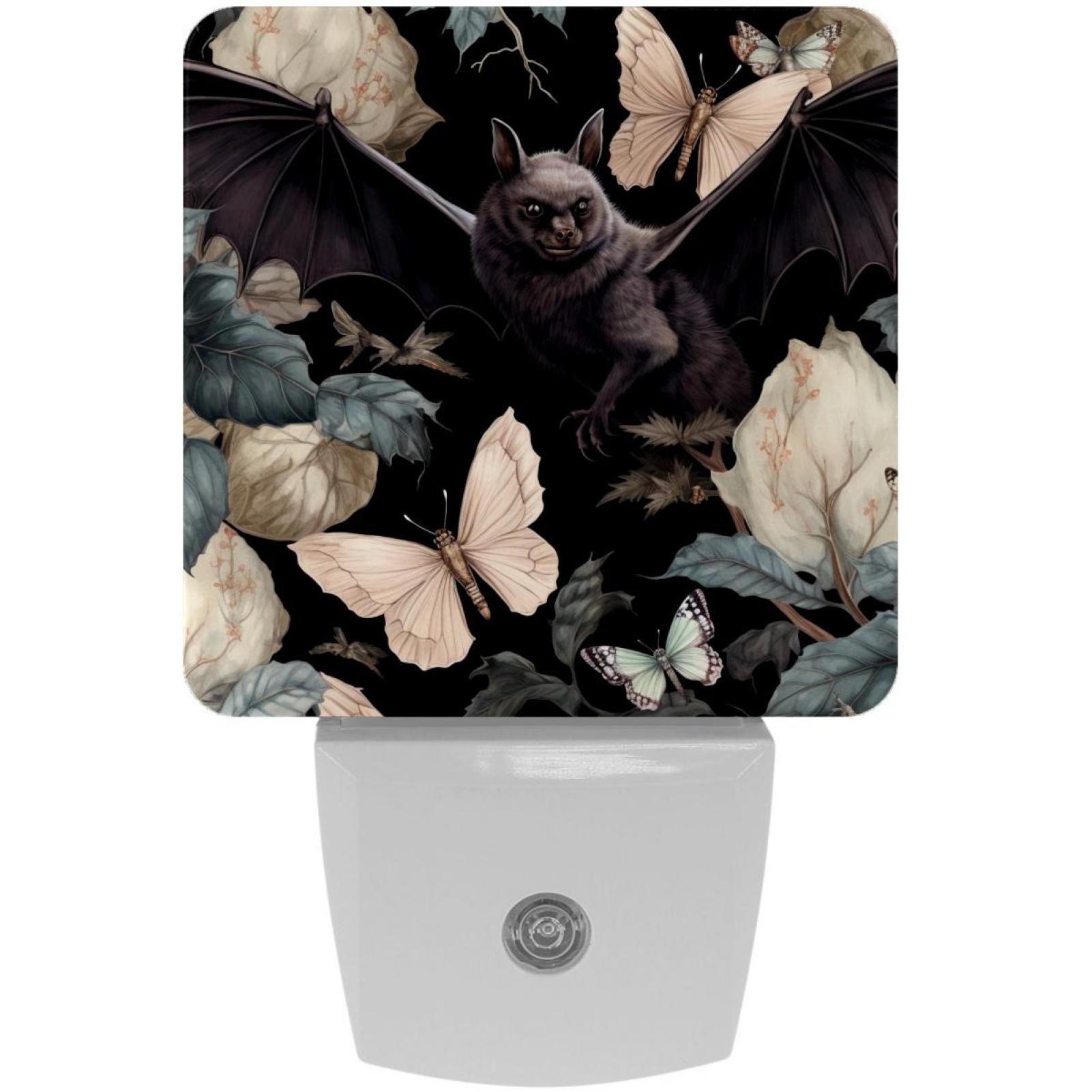 Bats LED Square Night Light - Energy Efficient and Stylish Illumination ...
