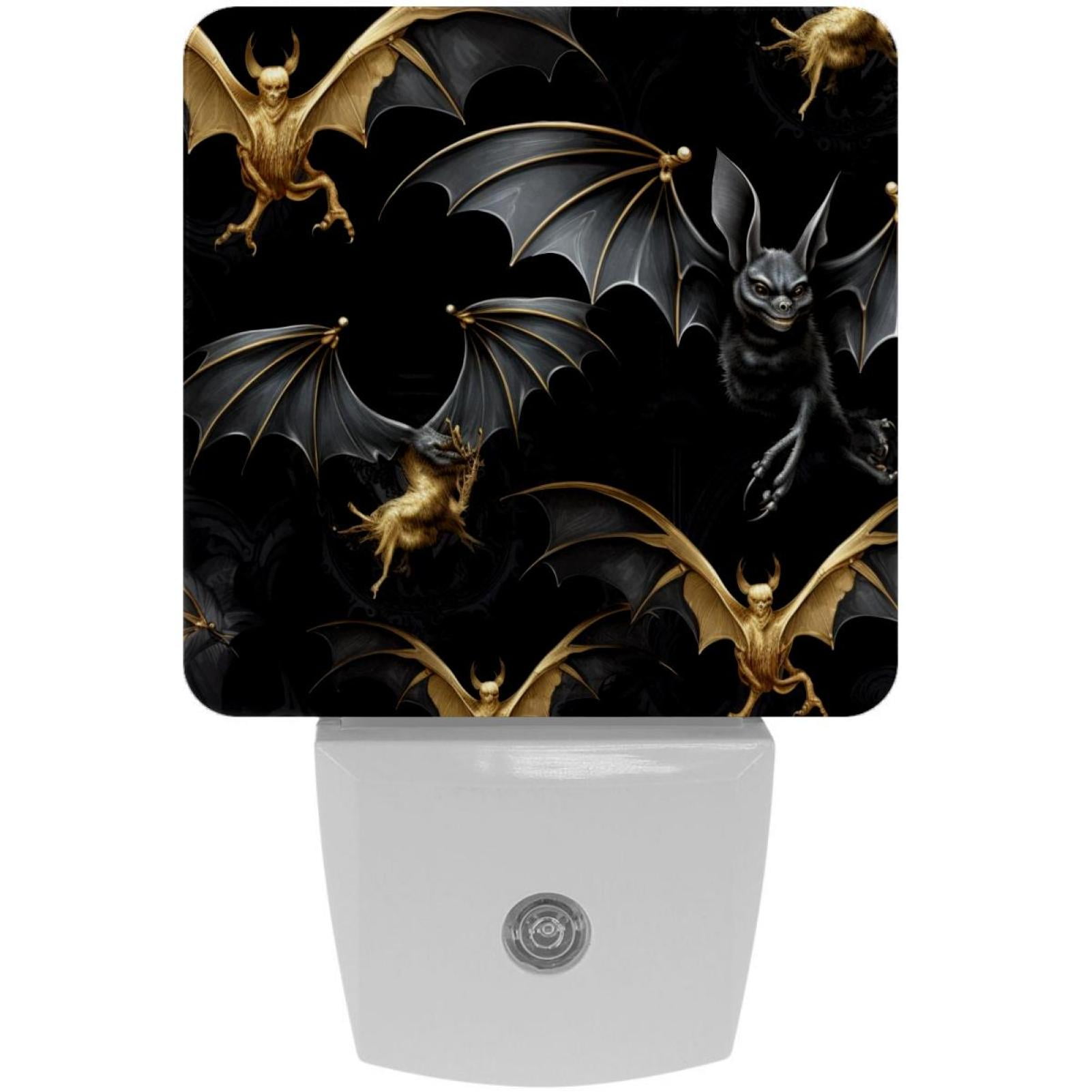 Bats LED Square Night Light - Small and Bright Square-shaped LED Night ...