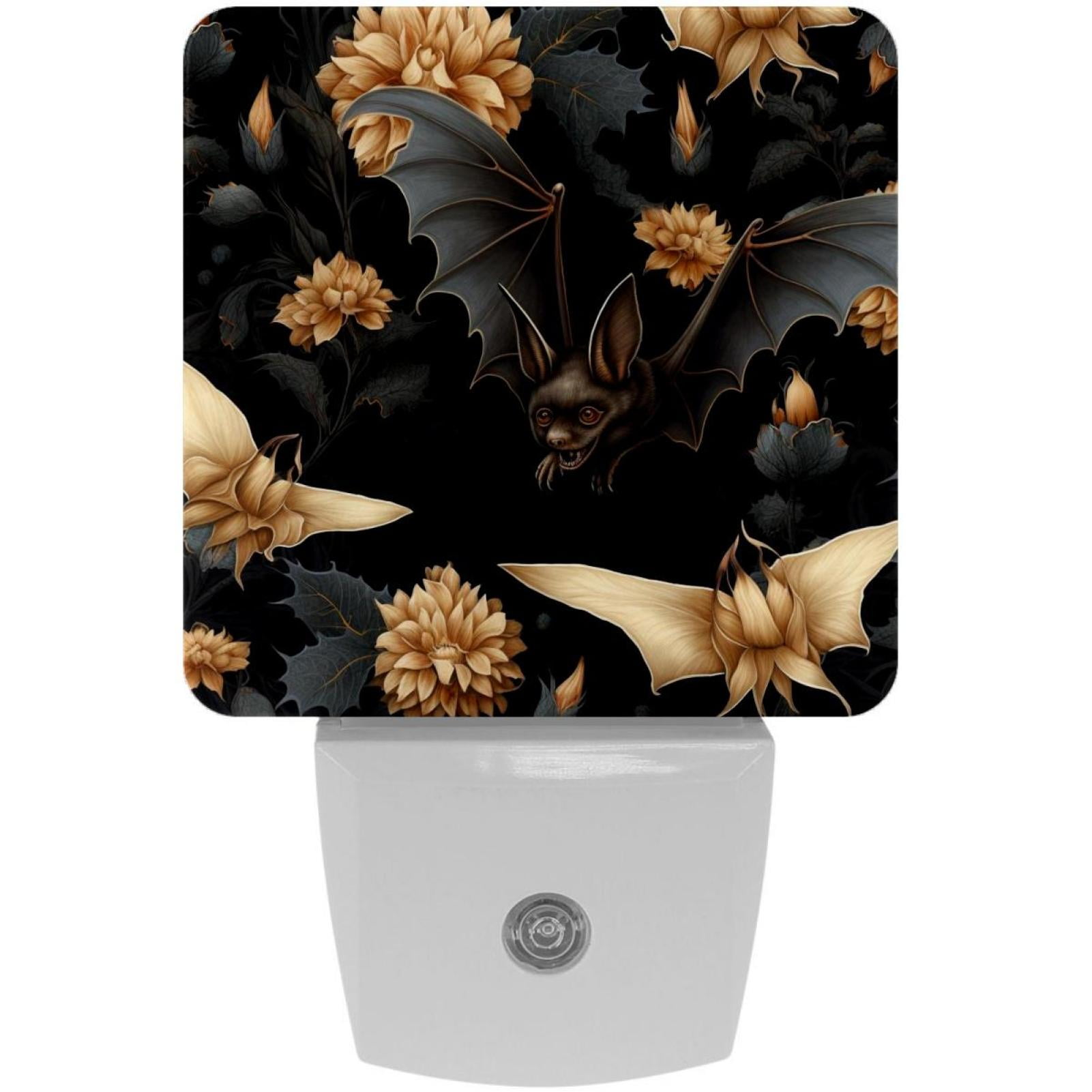 Bats LED Square Night Lights - Energy Efficient and Stylish Bedroom ...