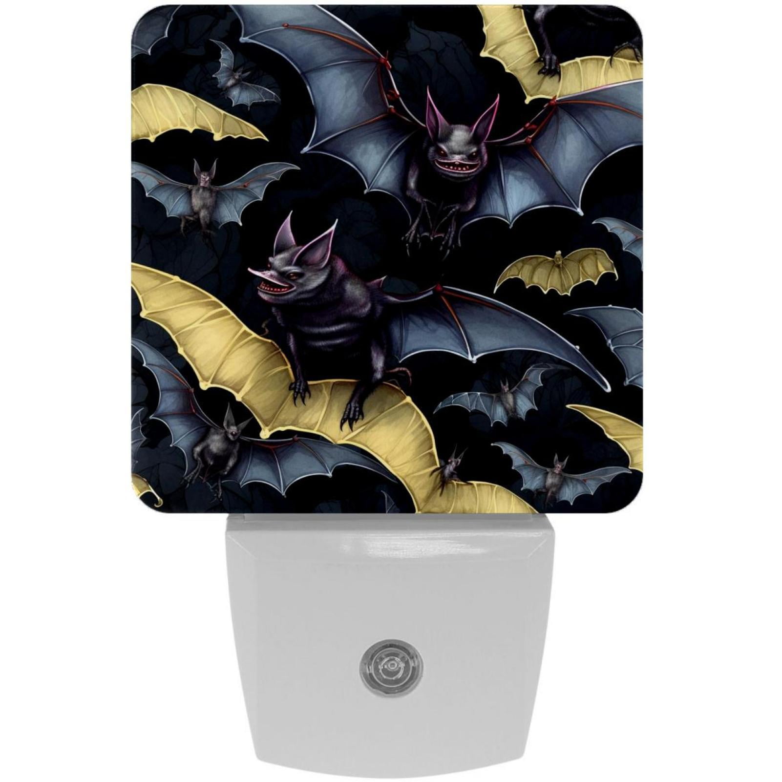 Bats LED Square Night Lights - Energy Efficient and Stylish Bedroom ...