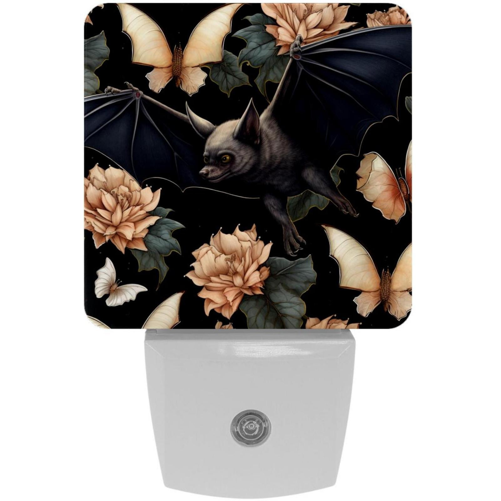 Bats LED Square Night Lights - Energy Efficient and Stylish Bedroom ...