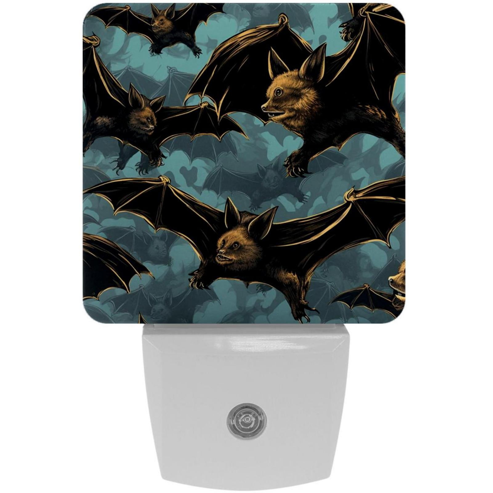 Bats LED Square Night Lights- Energy Efficient and Stylish Illumination ...