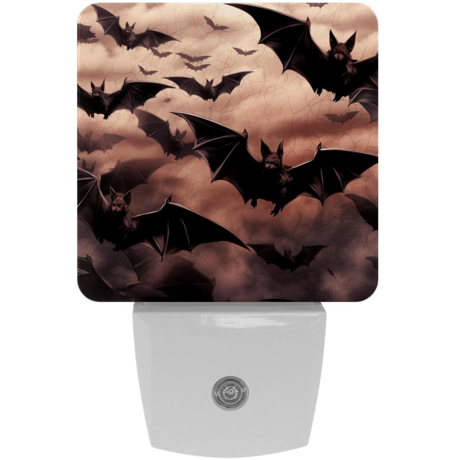 Bats LED Square Night Lights- Energy Efficient and Stylish Illumination ...