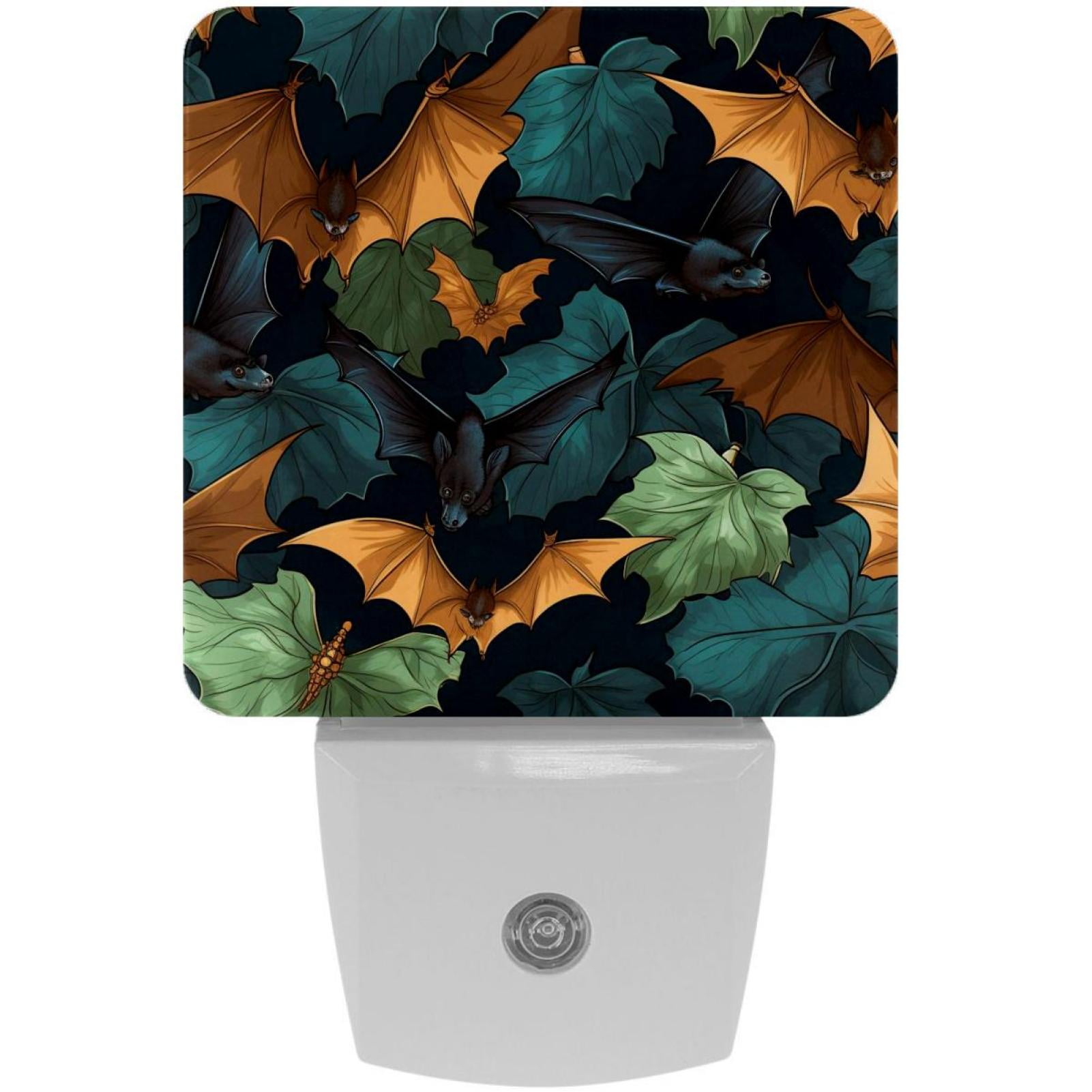 Bats LED Square Night Lights- Energy Efficient and Stylish Illumination ...