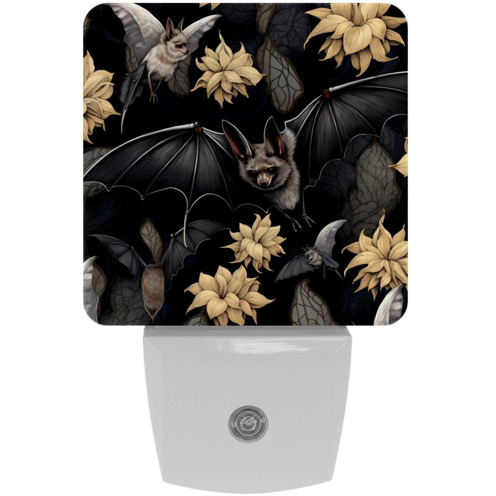 Bats LED Square Night Lights- Energy Efficient and Stylish Illumination ...