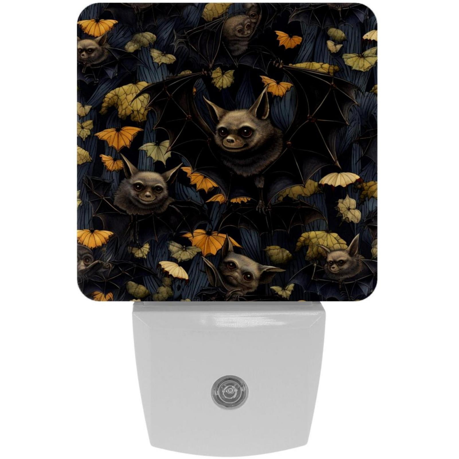 Bats LED Square Night Lights- Energy Efficient and Stylish Illumination ...