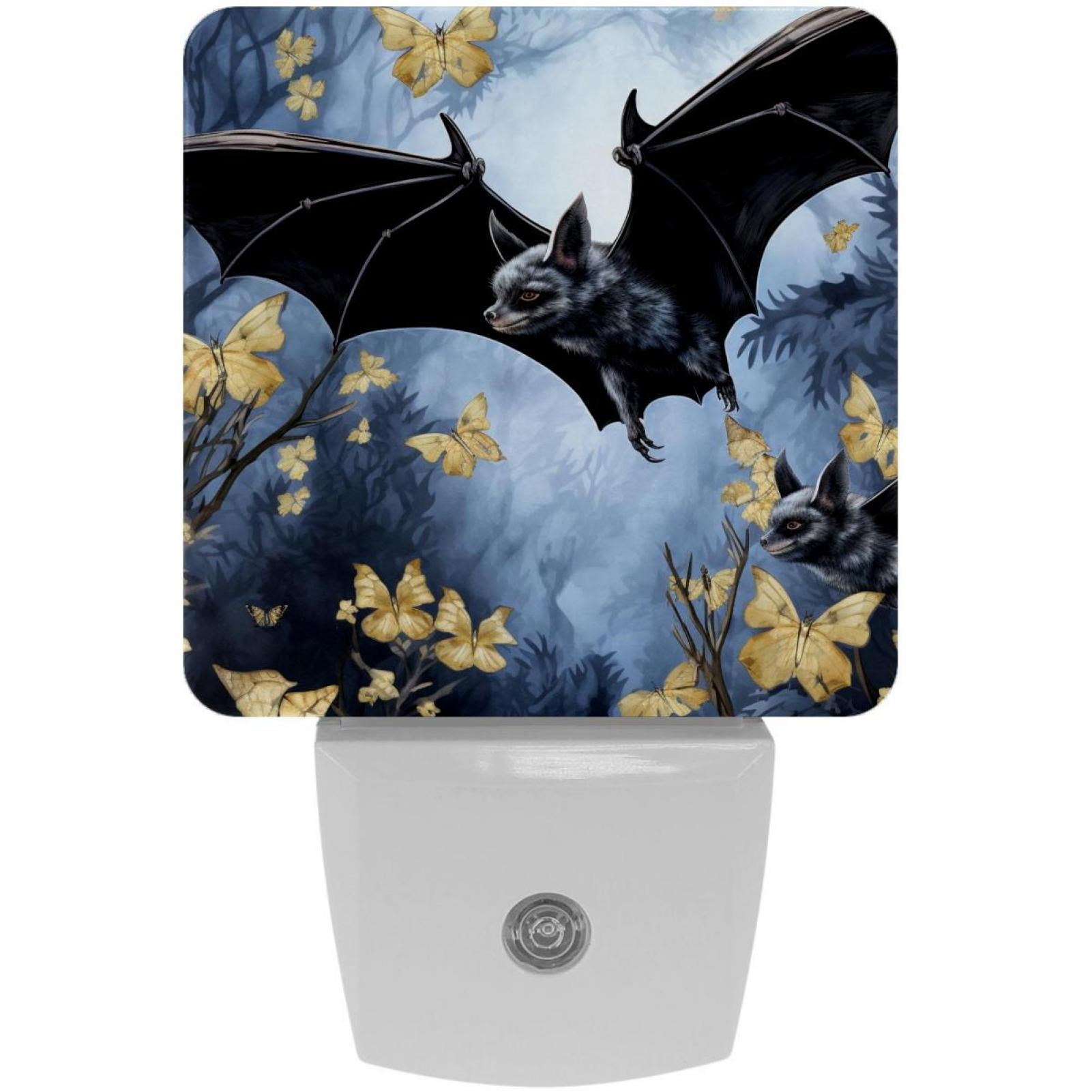 Bats LED Square Night Lights- Energy Efficient and Stylish Illumination ...