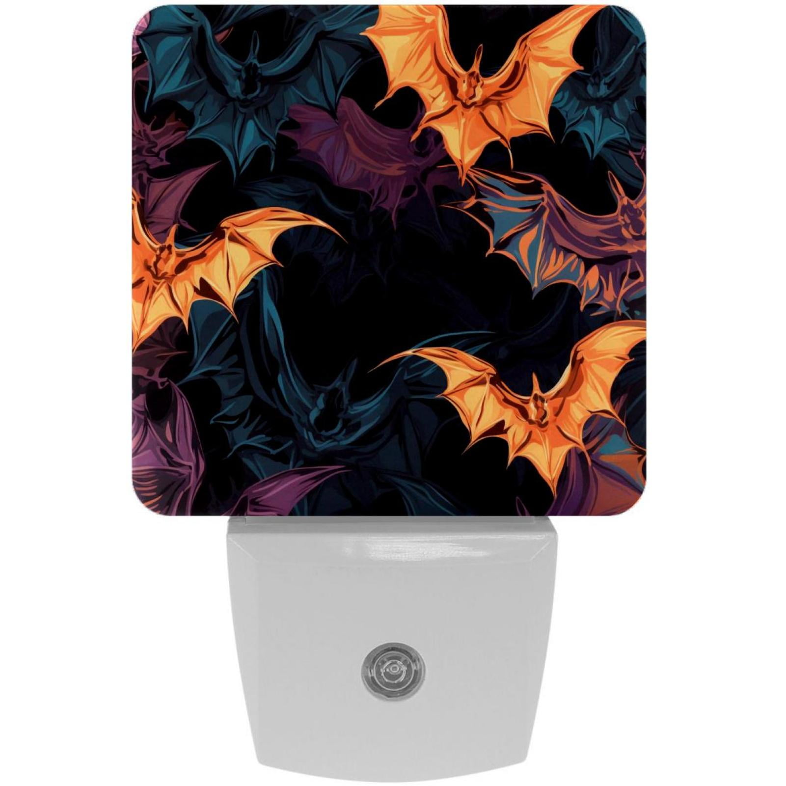 Bats LED Square Night Lights - Small and Bright Illumination for Your ...