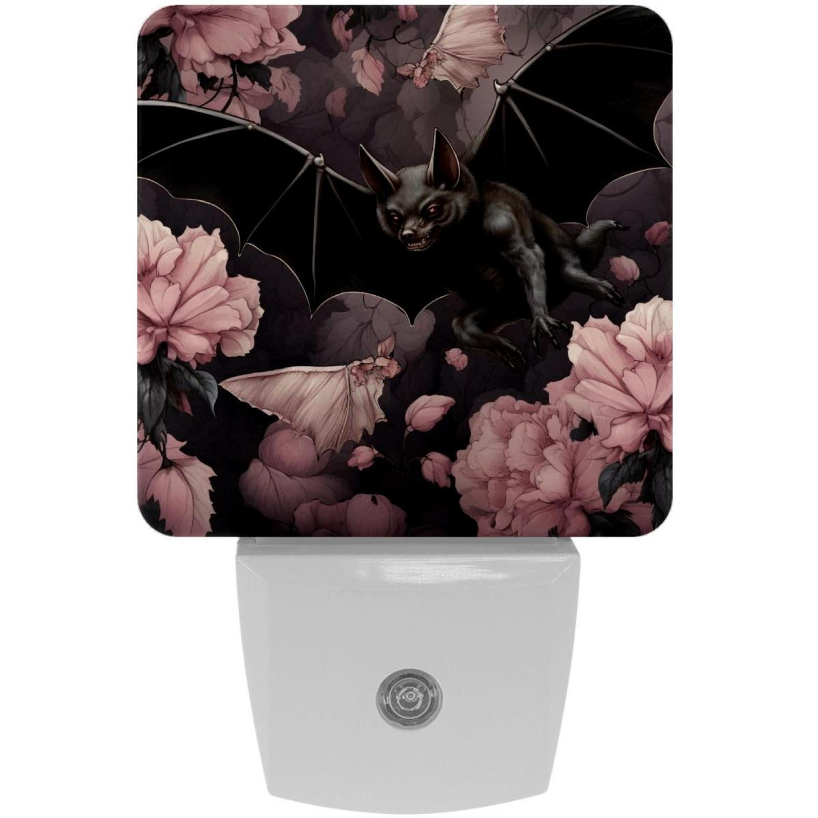 Bats LED Square Night Lights - Small and Bright Illumination for Your ...