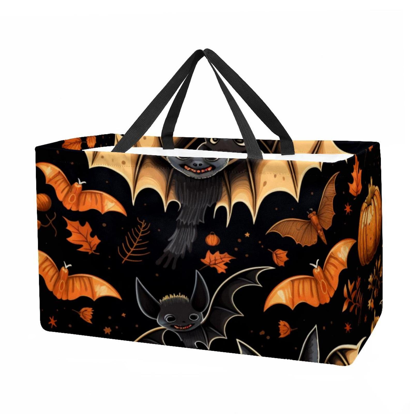 Bats Large Capacity Reinforced Oxford Cloth Storage Bin - Reusable ...