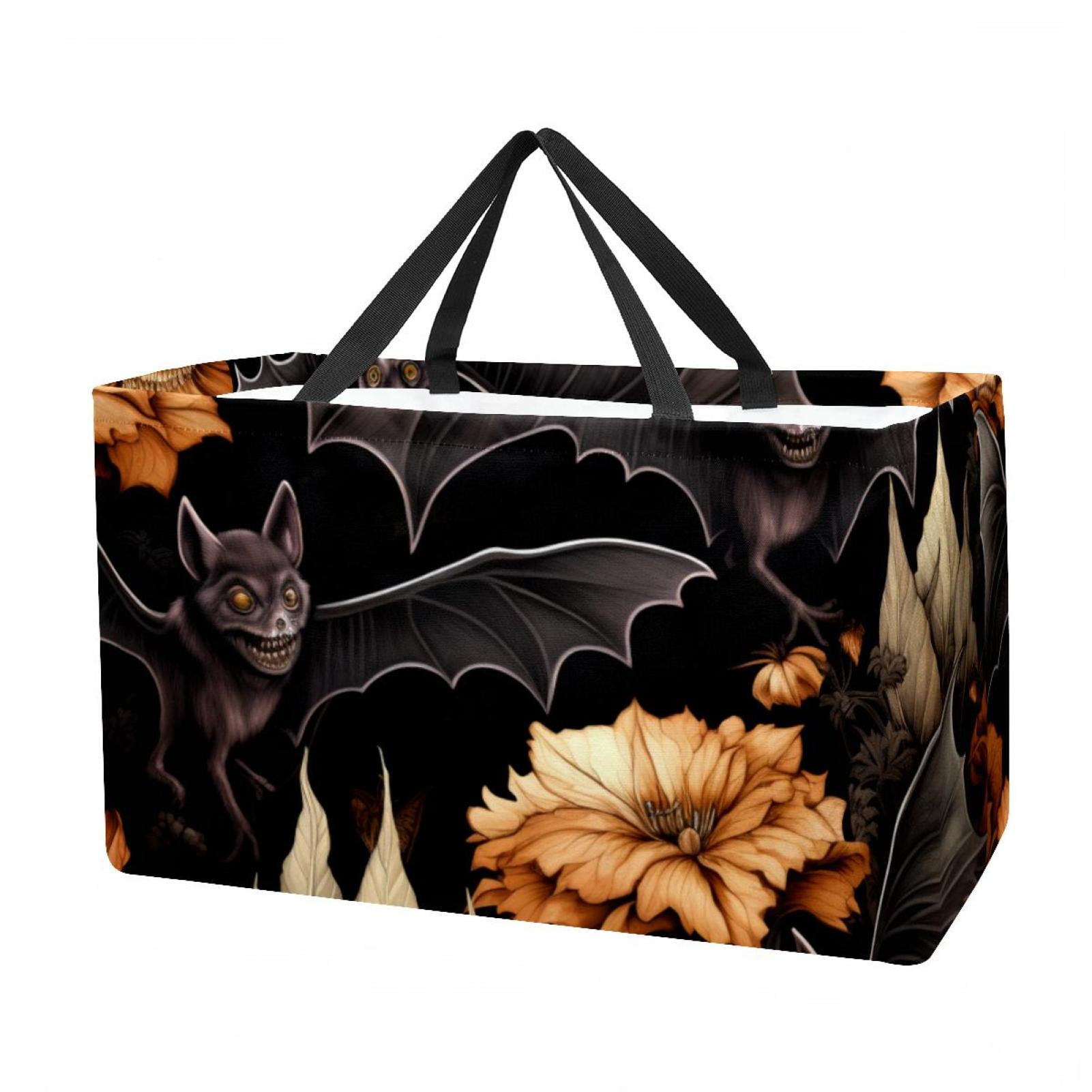 Bats Large Capacity Reusable Foldable Oxford Cloth Storage Bin ...