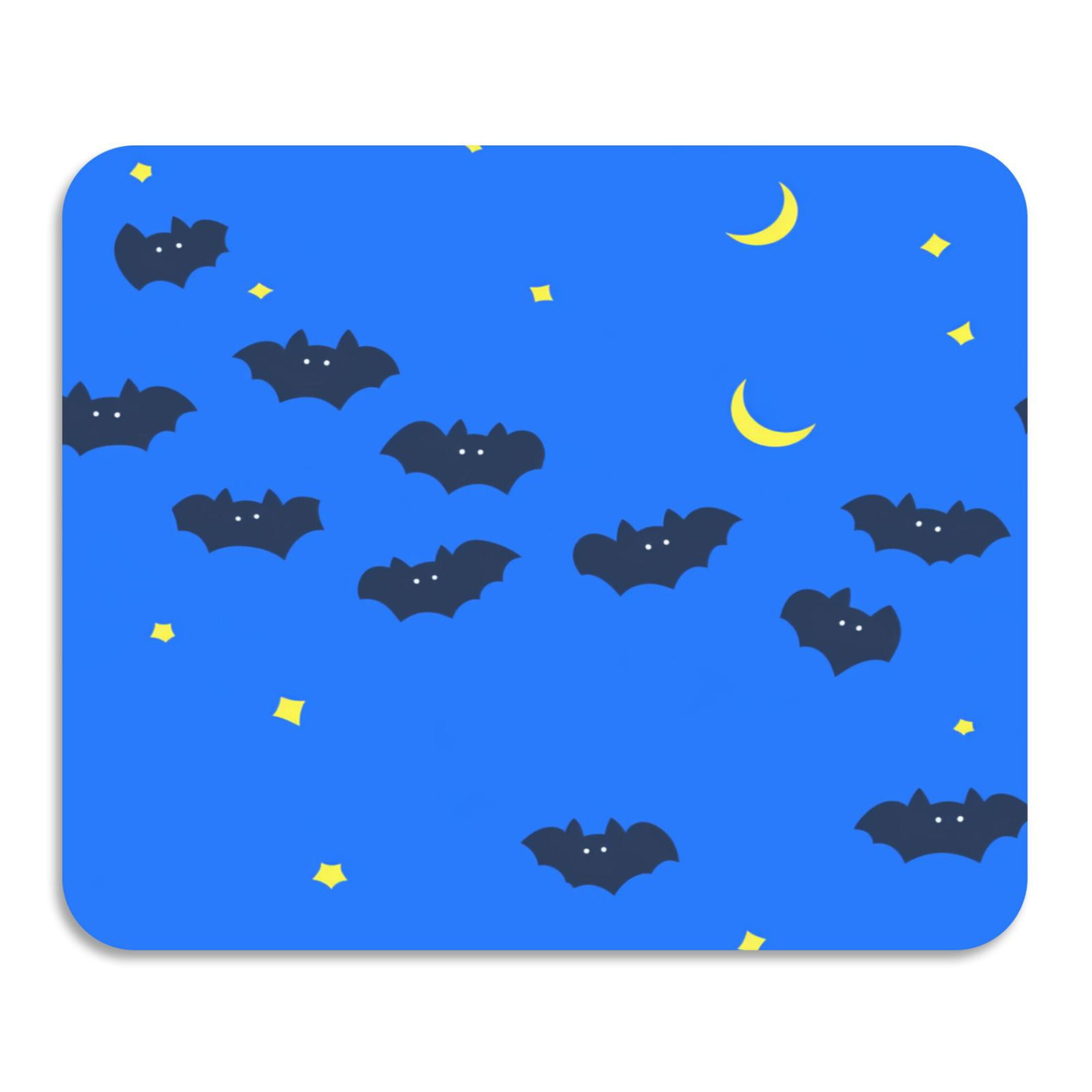 Bats Moons and Stars Diatomaceous Earth Water Absorbent Mat, Anti-Slip ...
