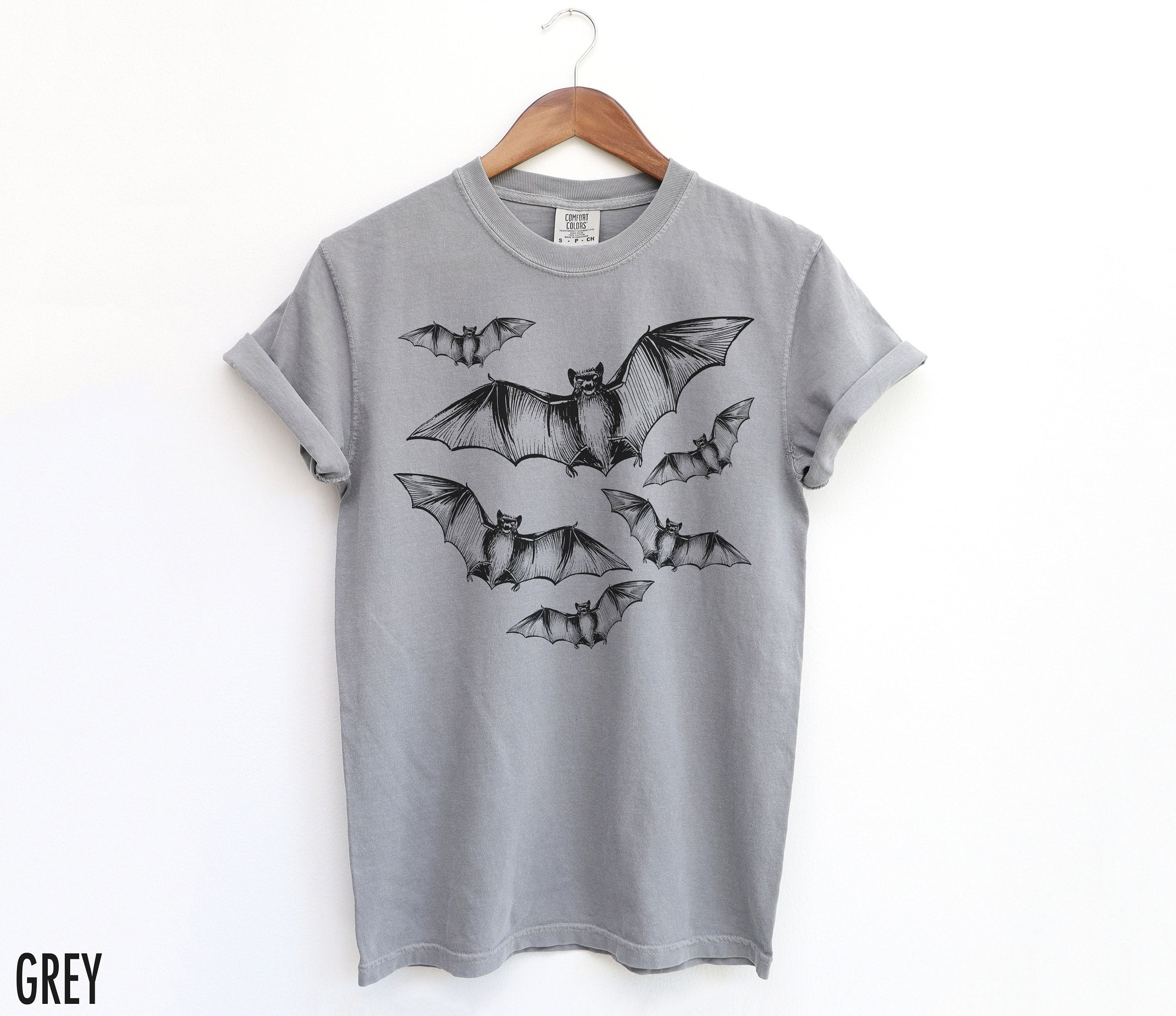 Bats Shirt, Halloween Shirt, Halloween Bats, Flying Bat, Spooky ...