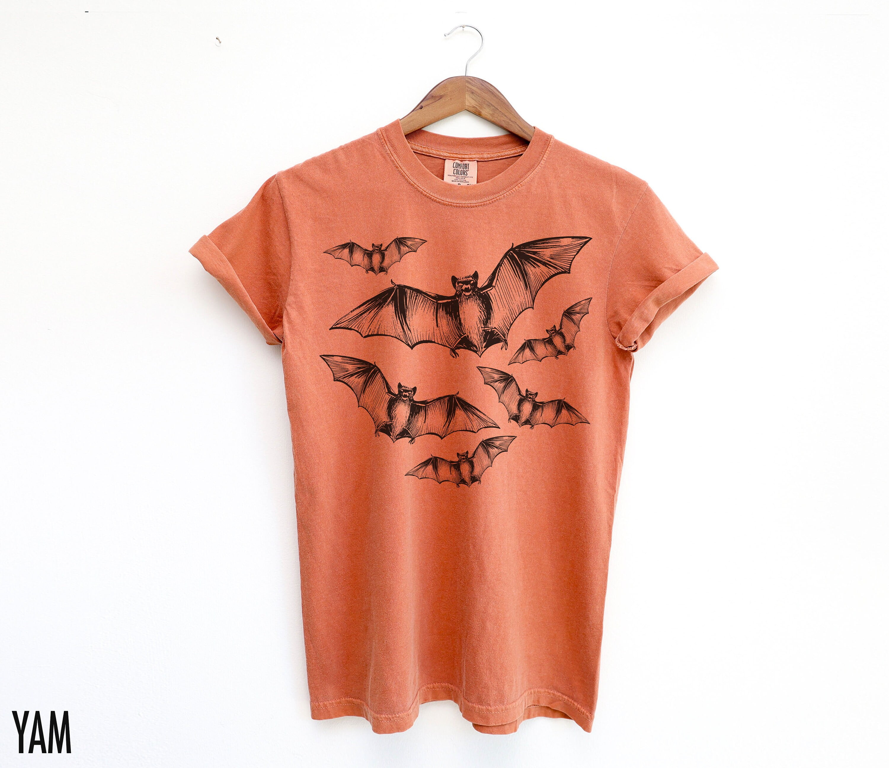 Bats Shirt, Halloween Shirt, Halloween Bats, Flying Bat, Spooky ...