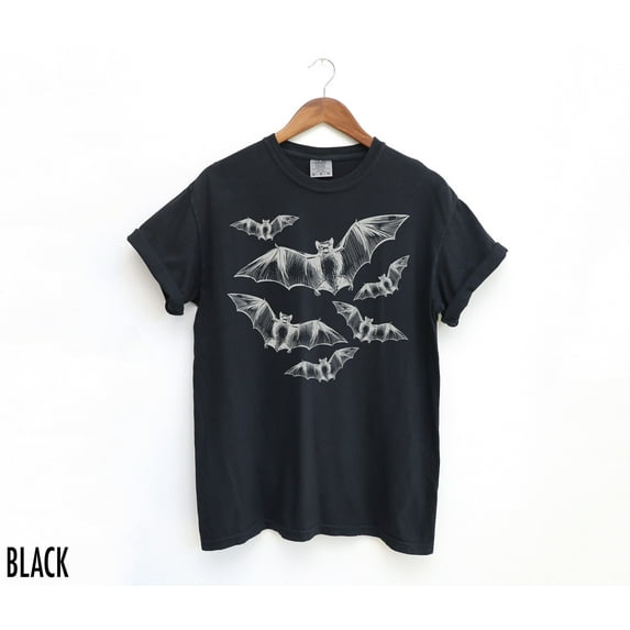 Bats Shirt, Halloween Shirt, Halloween Bats, Flying Bat, Spooky ...