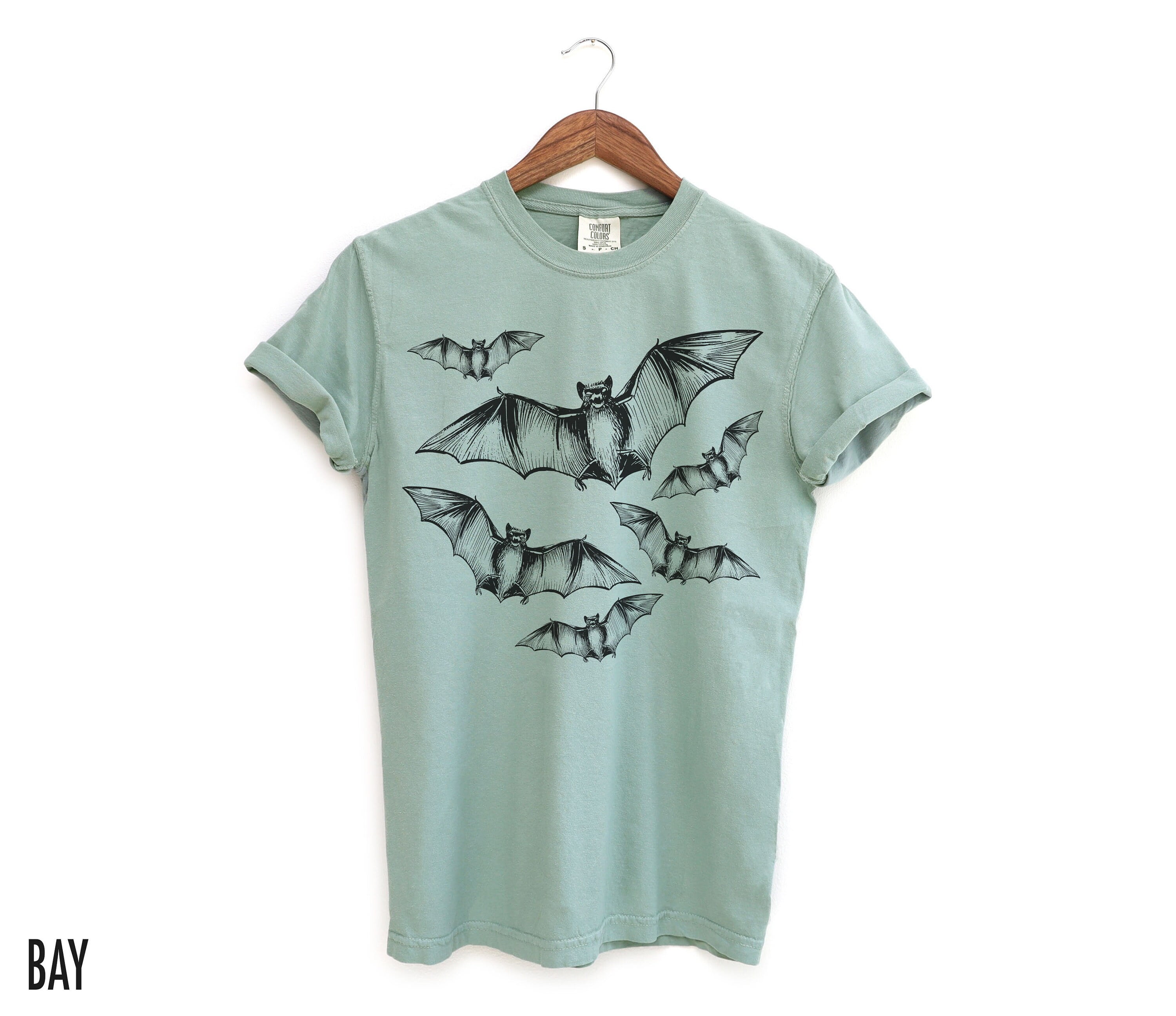 Bats Shirt, Halloween Shirt, Halloween Bats, Flying Bat, Spooky ...