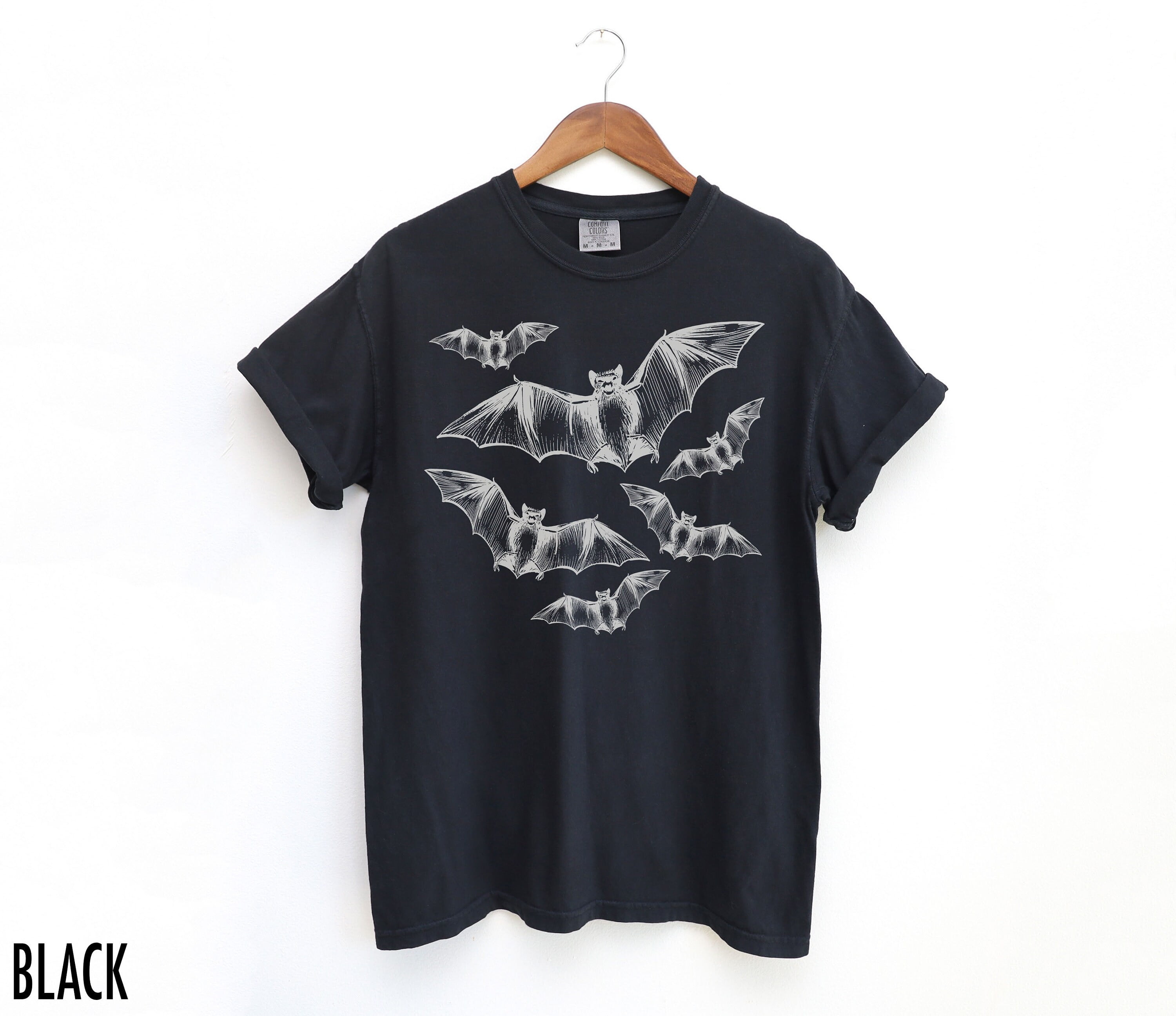 Bats Shirt, Halloween Shirt Men, Halloween Bats, Flying Bat, Spooky ...