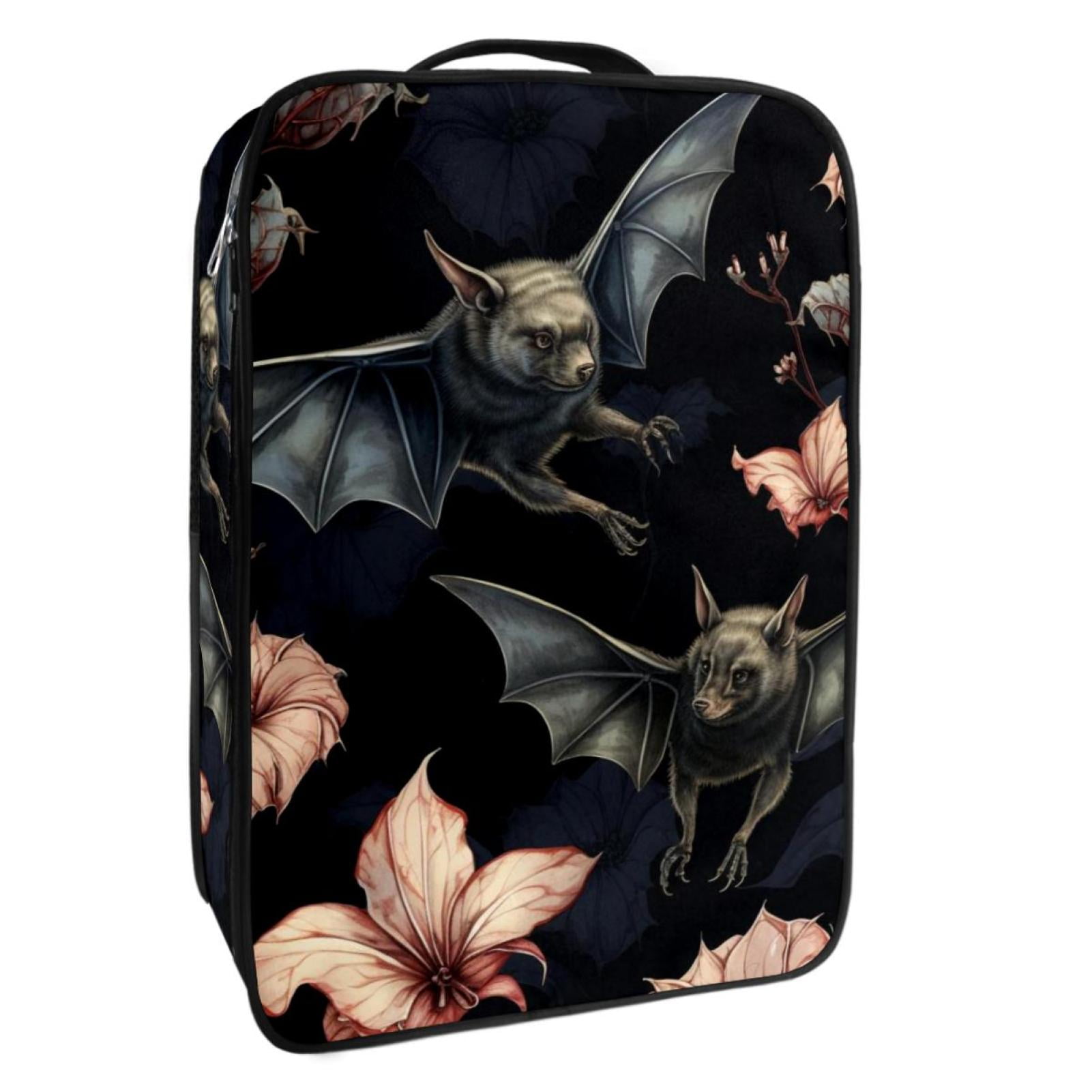 Bats Shoe Organizer Storage Box - Polyester Material, 23x31cm/9x12in ...