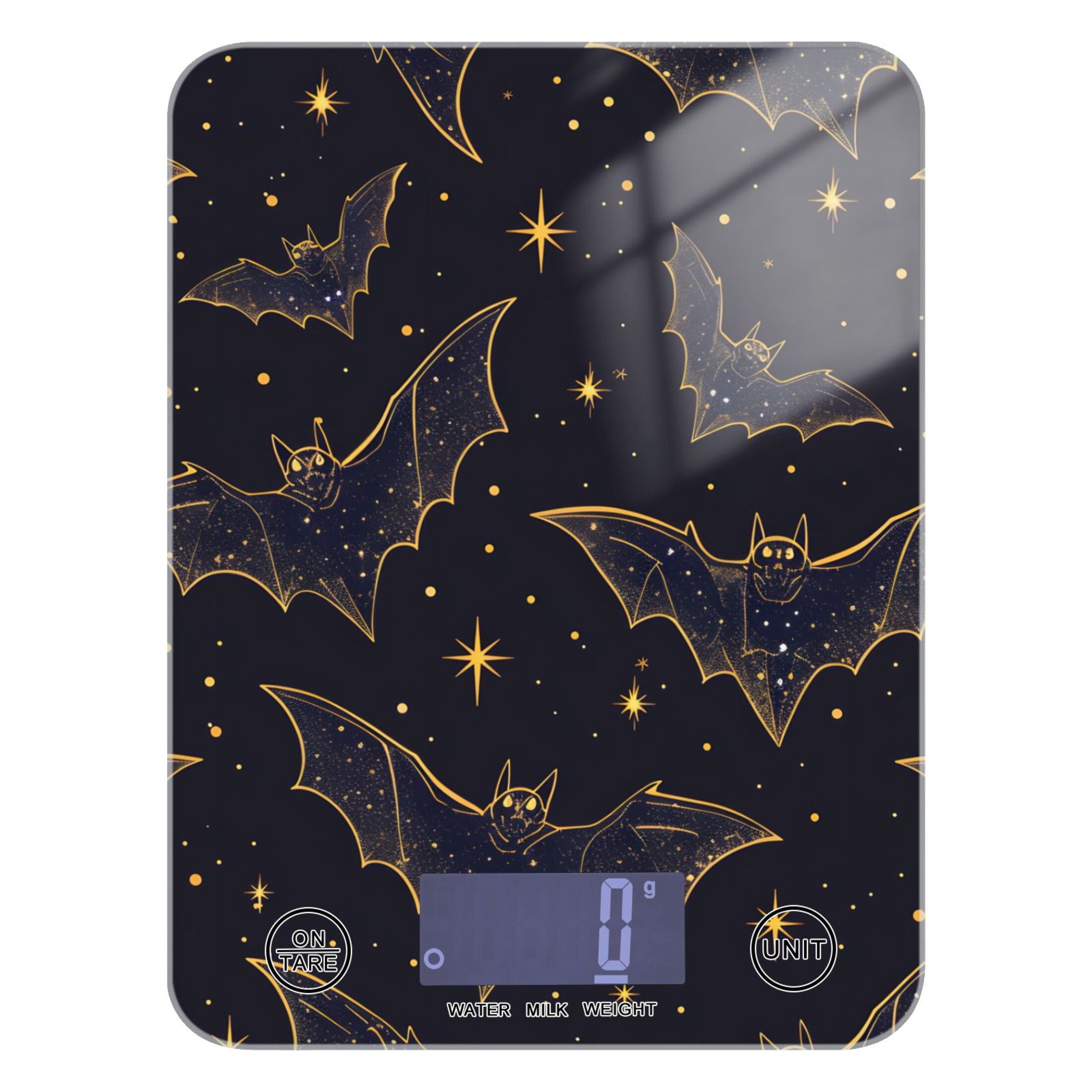 Bats Silhouette and Star Food Scale Multifunction Digital Kitchen Scale ...