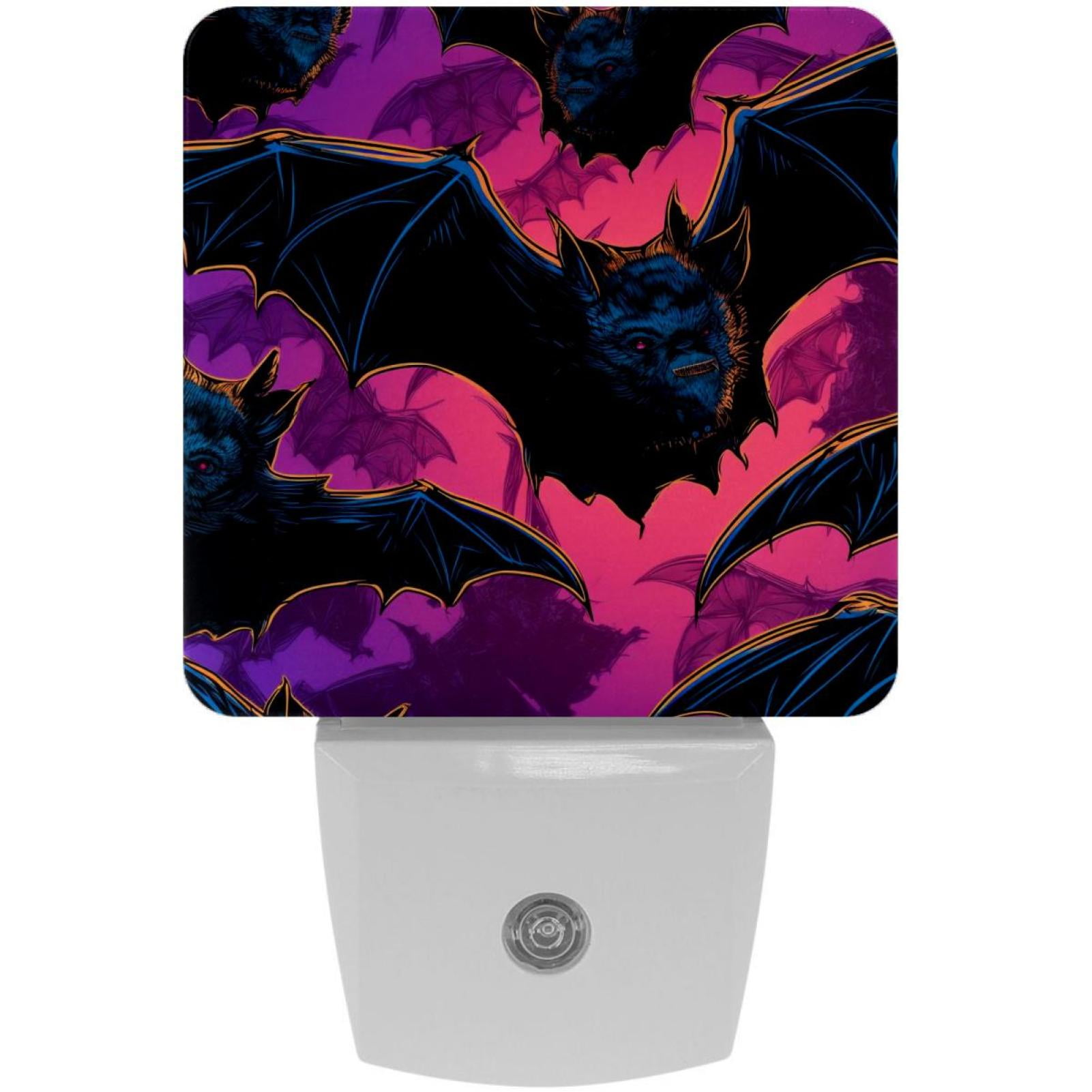 Bats Square LED Night Lights - Small, Portable Lighting for Any Room ...