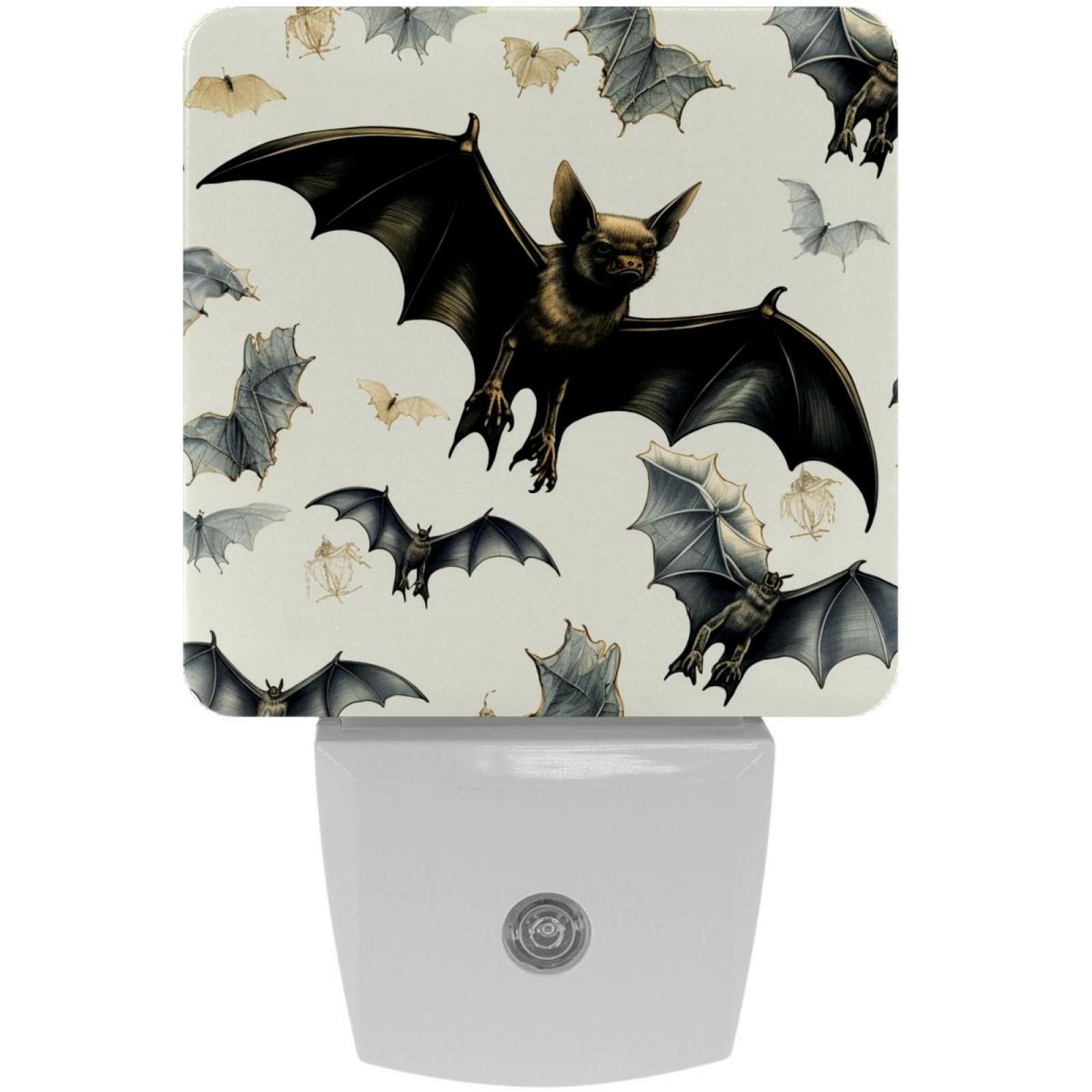 Bats Square LED Night Lights - Small, Portable, and Energy-Efficient ...