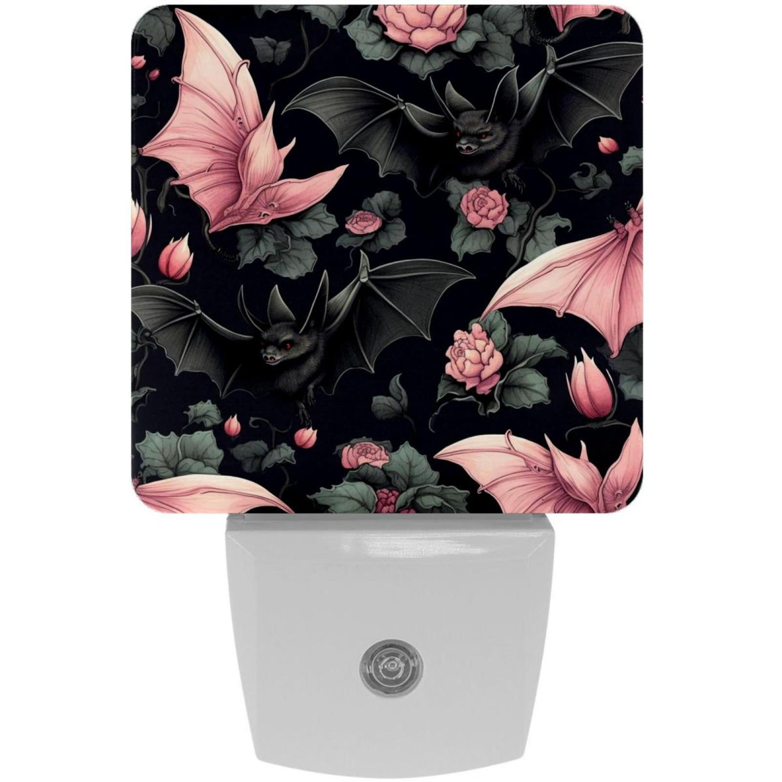 Bats Square LED Night Lights - Small, Portable, and Energy-Efficient ...