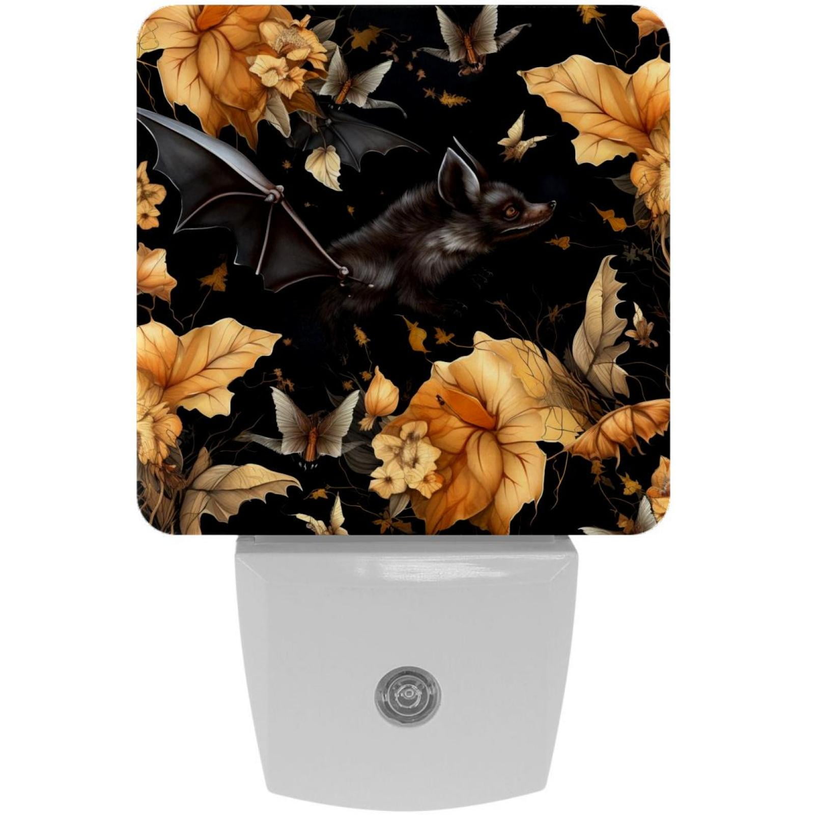 Bats Square LED Night Lights - Small, Portable, and Energy-Efficient ...