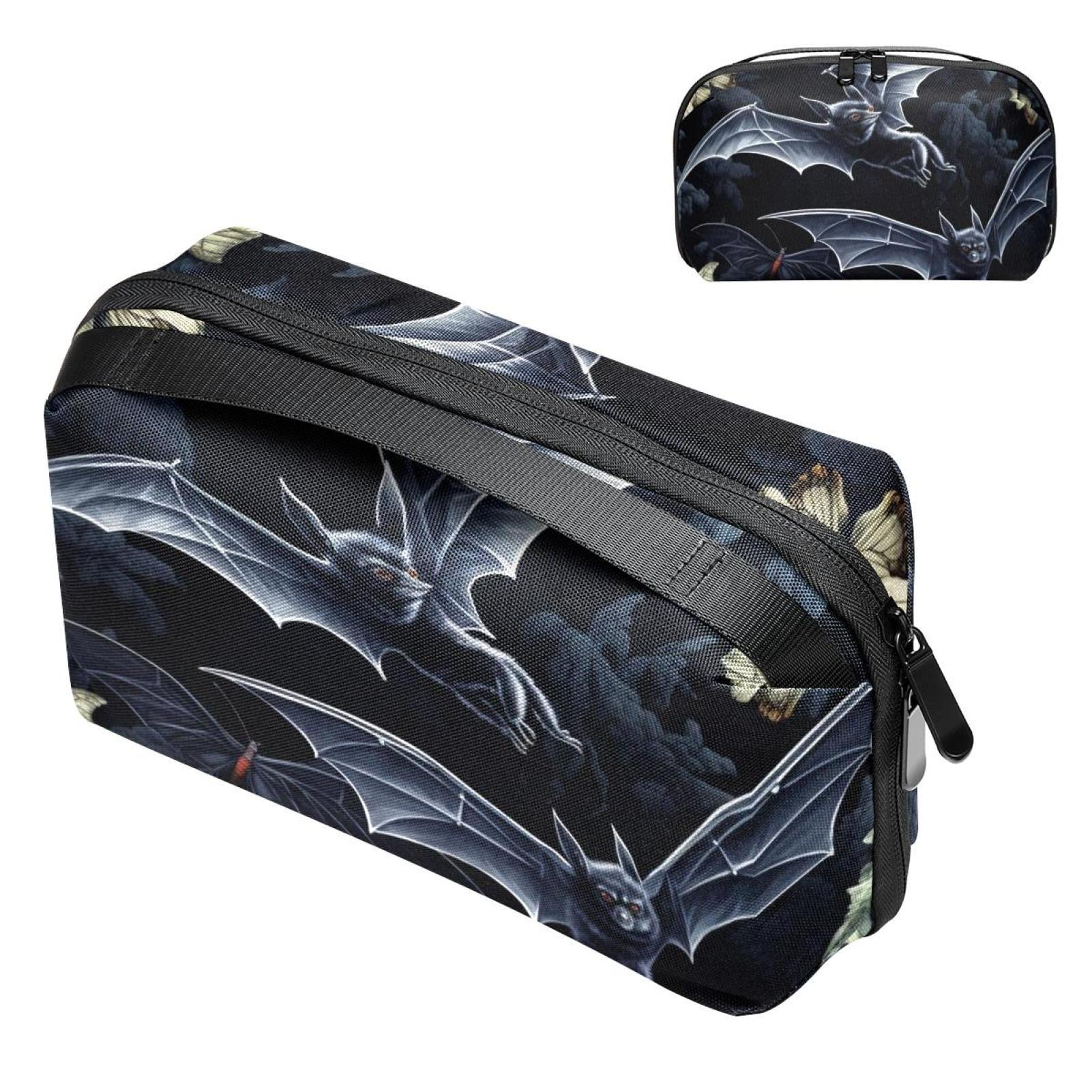 Bats Travel Organizer Hard Drive Case Small Travel Case USB Cable ...