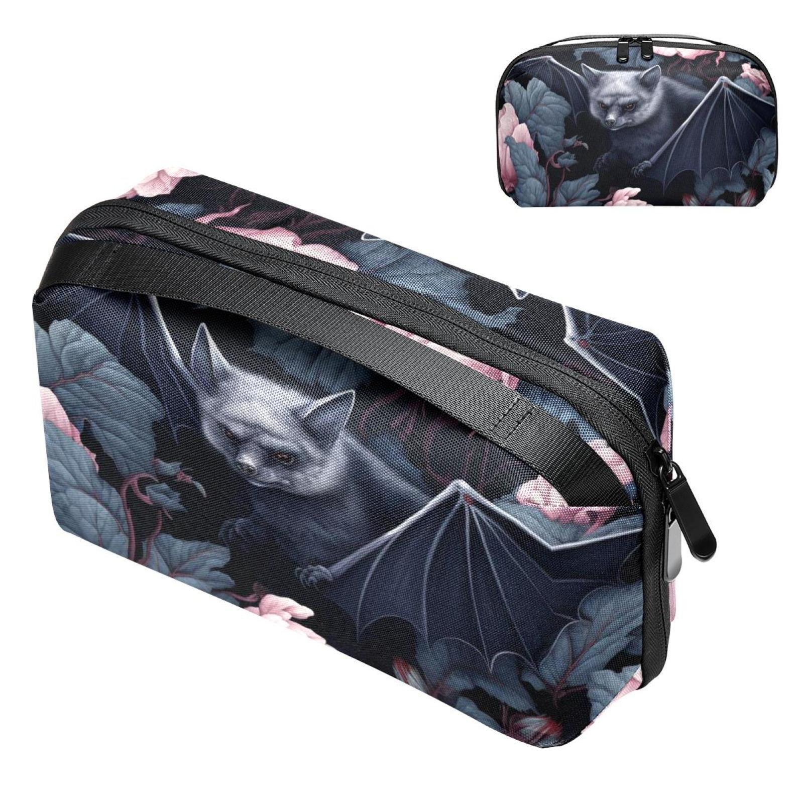 Bats Travel Organizer Oxford Cloth Waterproof Storage Pouch Hard Drive ...
