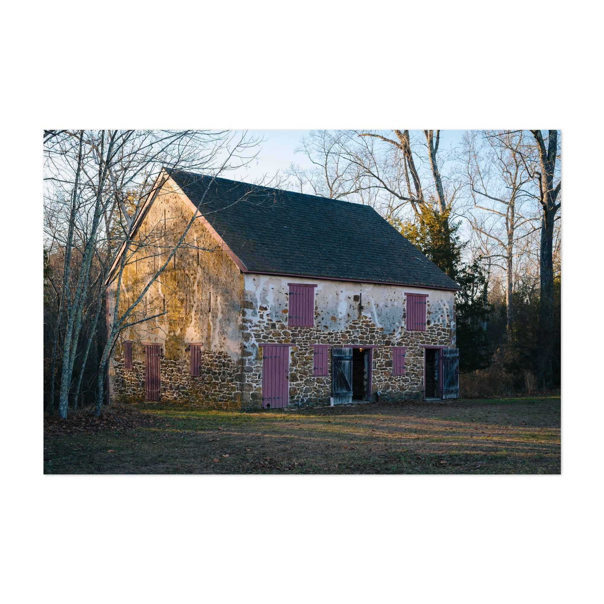 Batsto Barn - Batsto Village New Jersey Photography Barn Farmhouse Rustic Architecture Rural ...