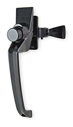 Battalion 1XMK9C Door Latch, Push Button, Black - Walmart.com