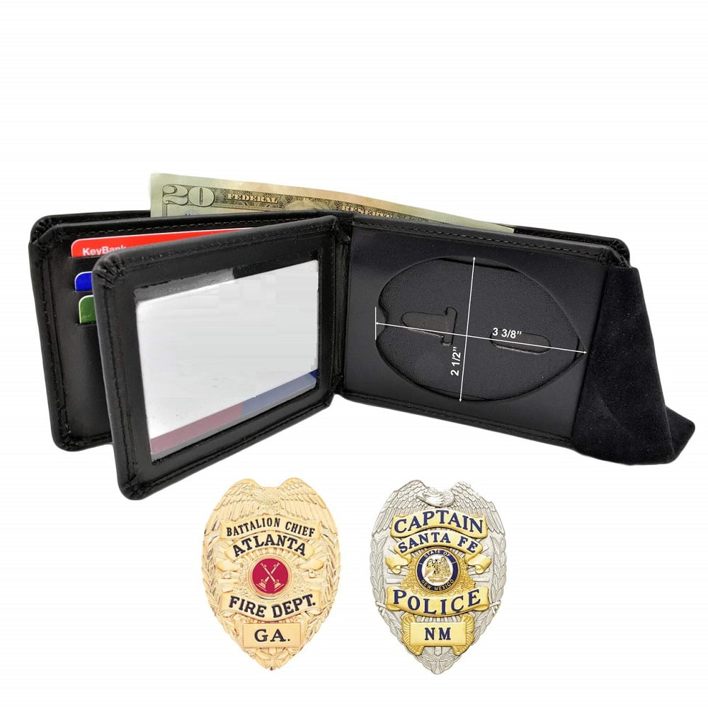 Battalion Chief Atlanta Extra Capacity Wallet - Genuine Leather Bifold ...