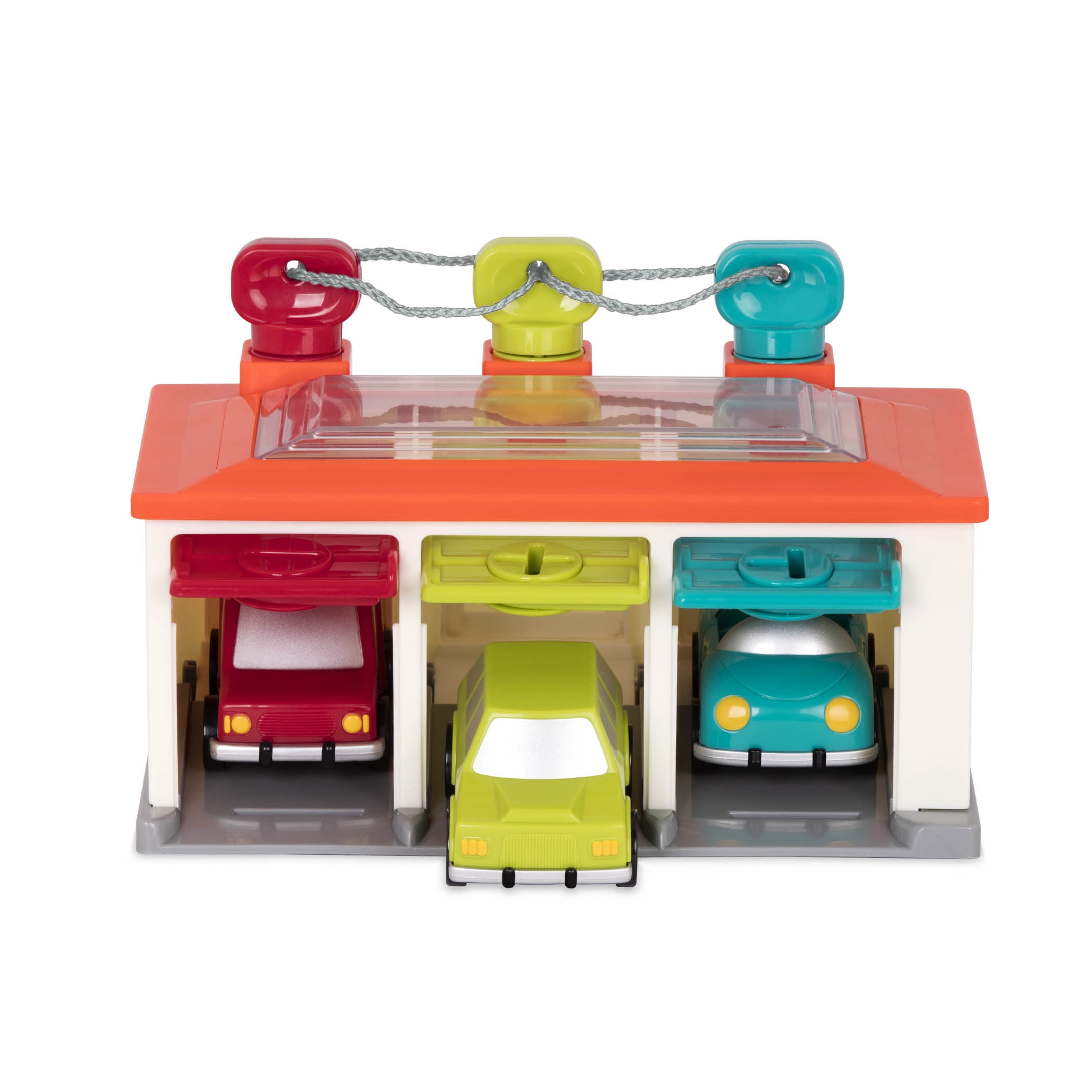 Buy Battat 3 Car Garage Toy Set Online Nepal | Ubuy