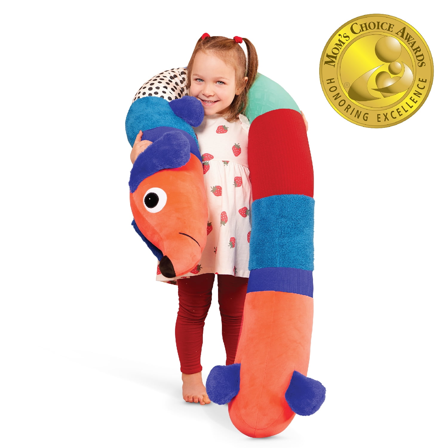 Battat Cuddle & Play Pup 6-Foot Long Plush Puppy, Toddler and Preschool ...