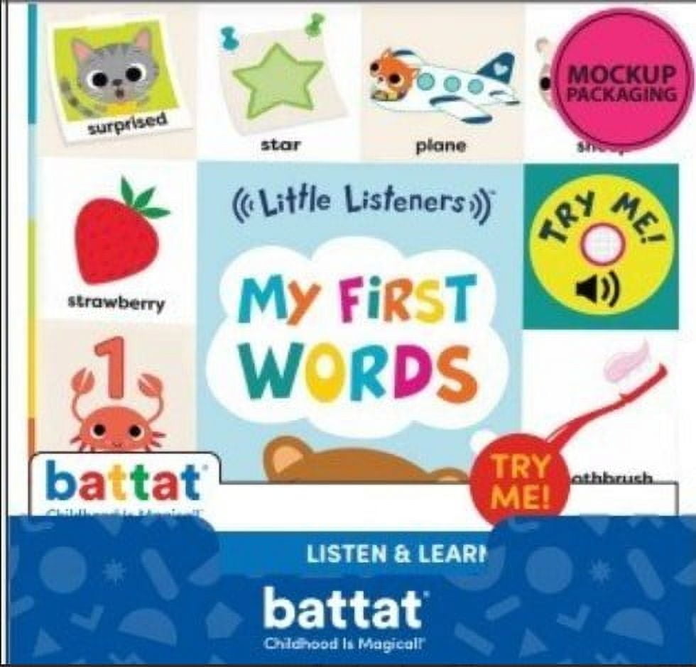 Battat Interactive Audio Board Book - Walmart.com