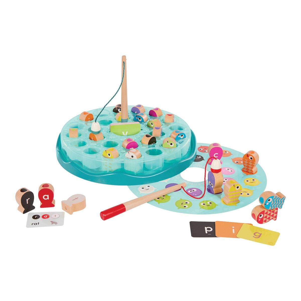 Battat Magnetic Alphabet Fishing Game - Walmart.com
