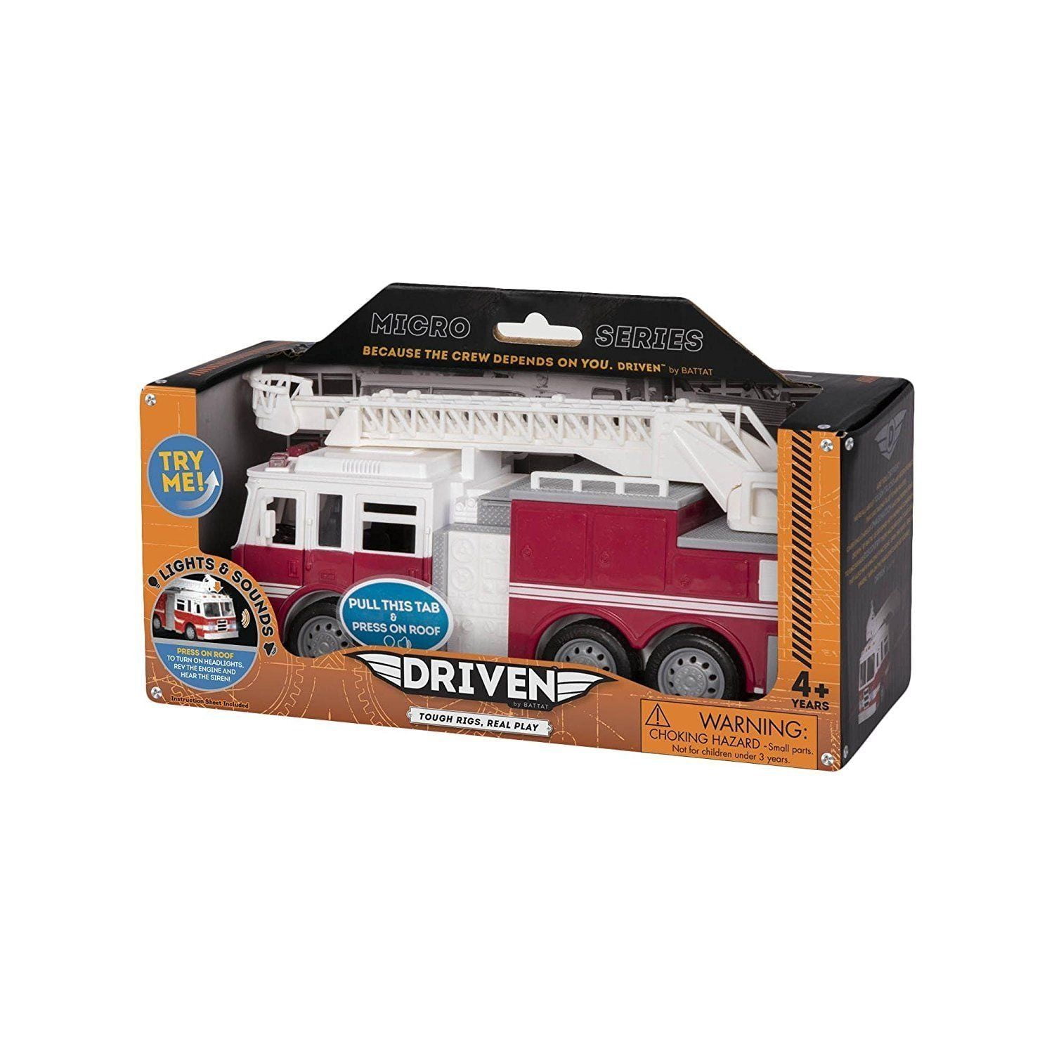 Battat Micro Series Fire Truck - Walmart.com