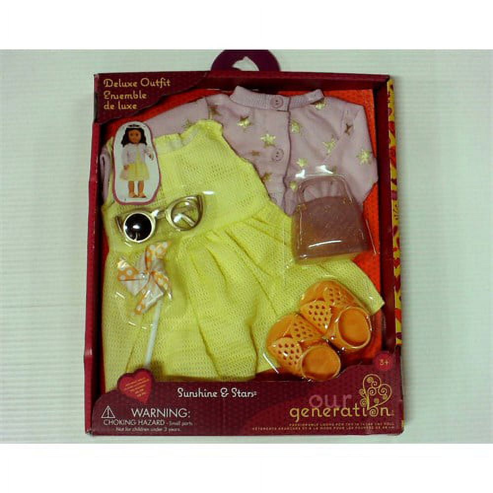 Our Generation Fashion Outfit with Accessorie for 18 inch Doll Sunshine ...
