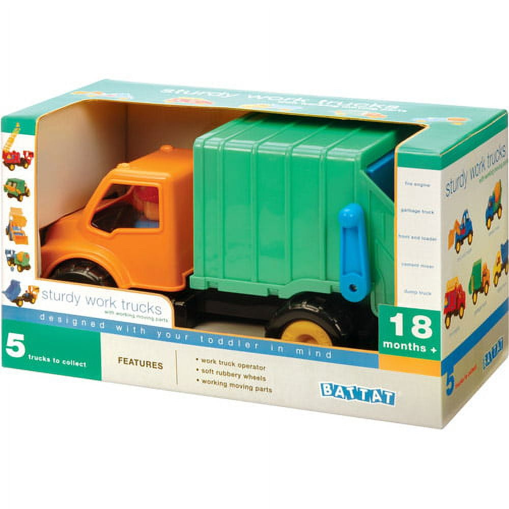 Battat Plastic Garbage Truck - Walmart.com