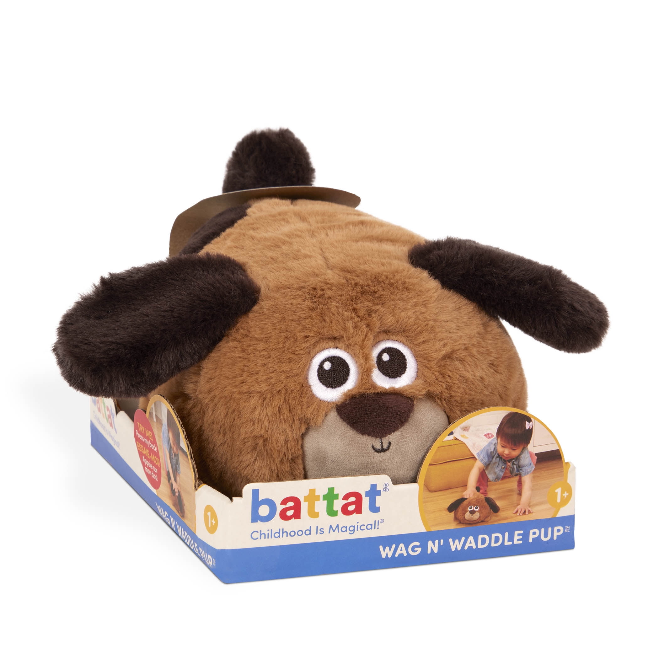 Battat Walking Plush Dog - Walmart.com