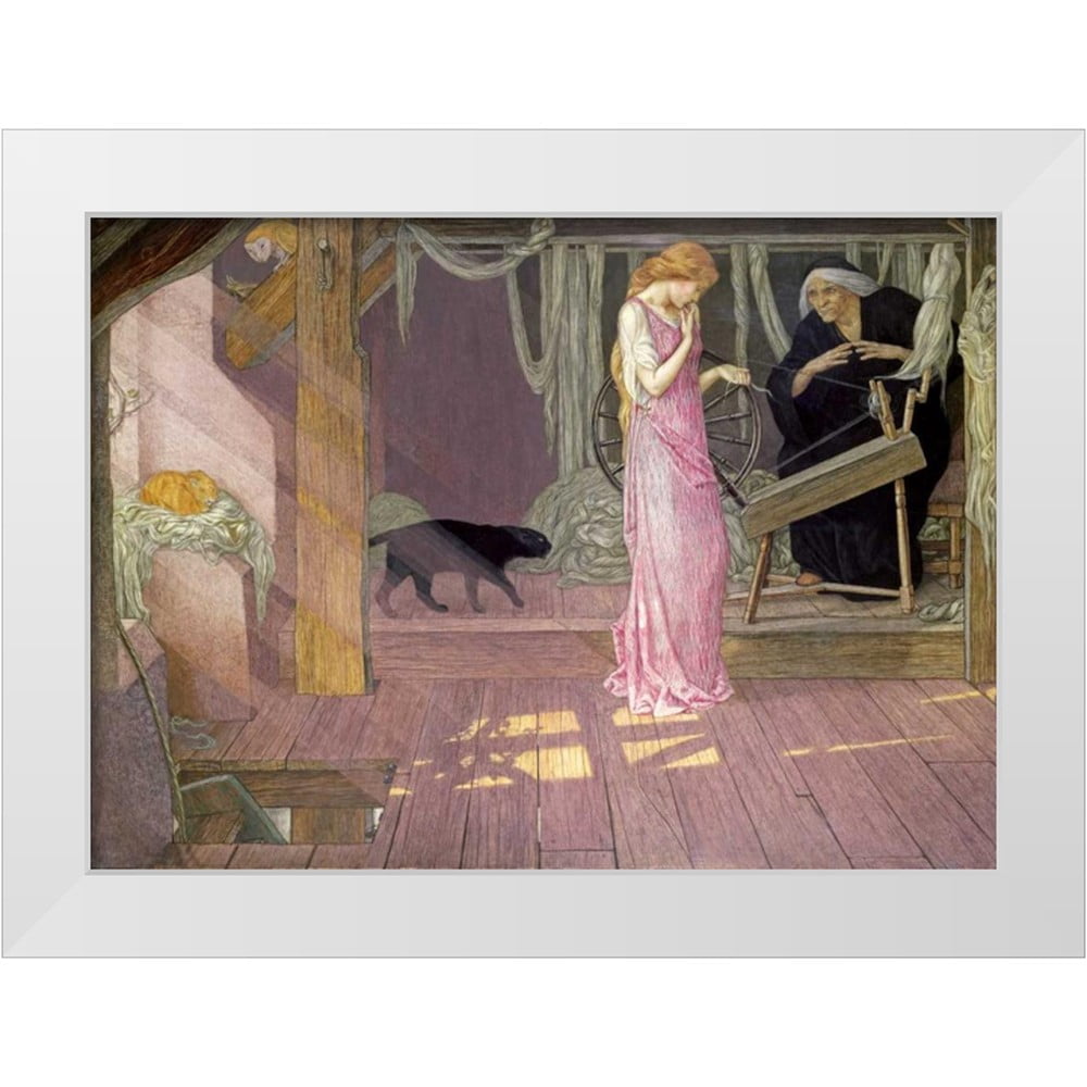 Batten, John Dickson 32x24 White Modern Wood Framed Museum Art Print ...
