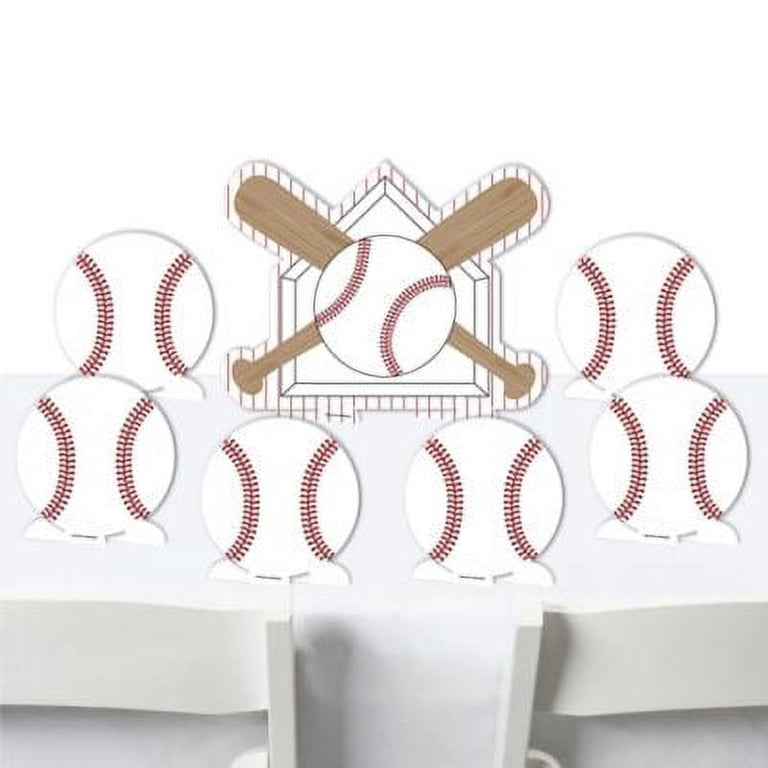 Baseball Baby Shower Centerpieces