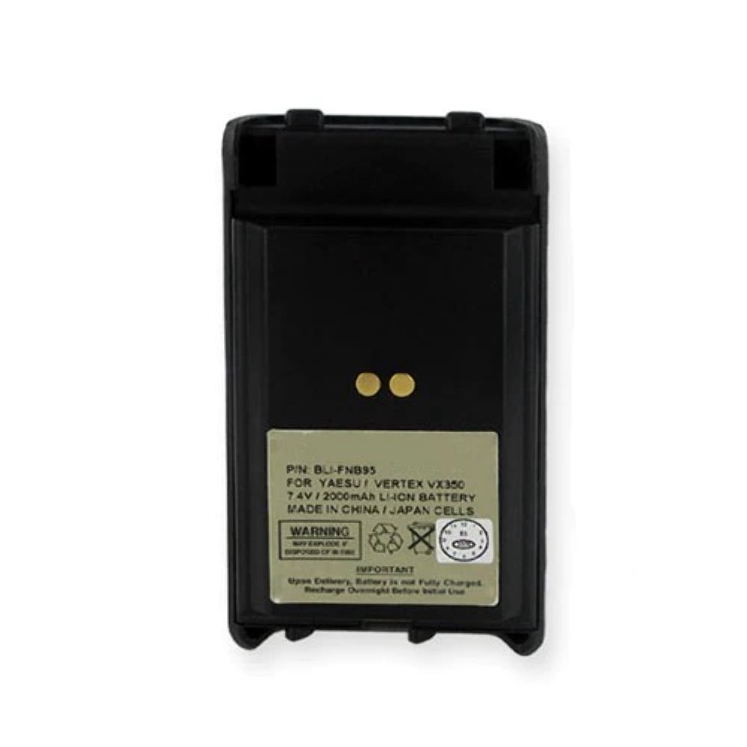 Batteries N Accessories BNA-WB-BLI-FNB95 2-Way Radio Battery - li-ion ...