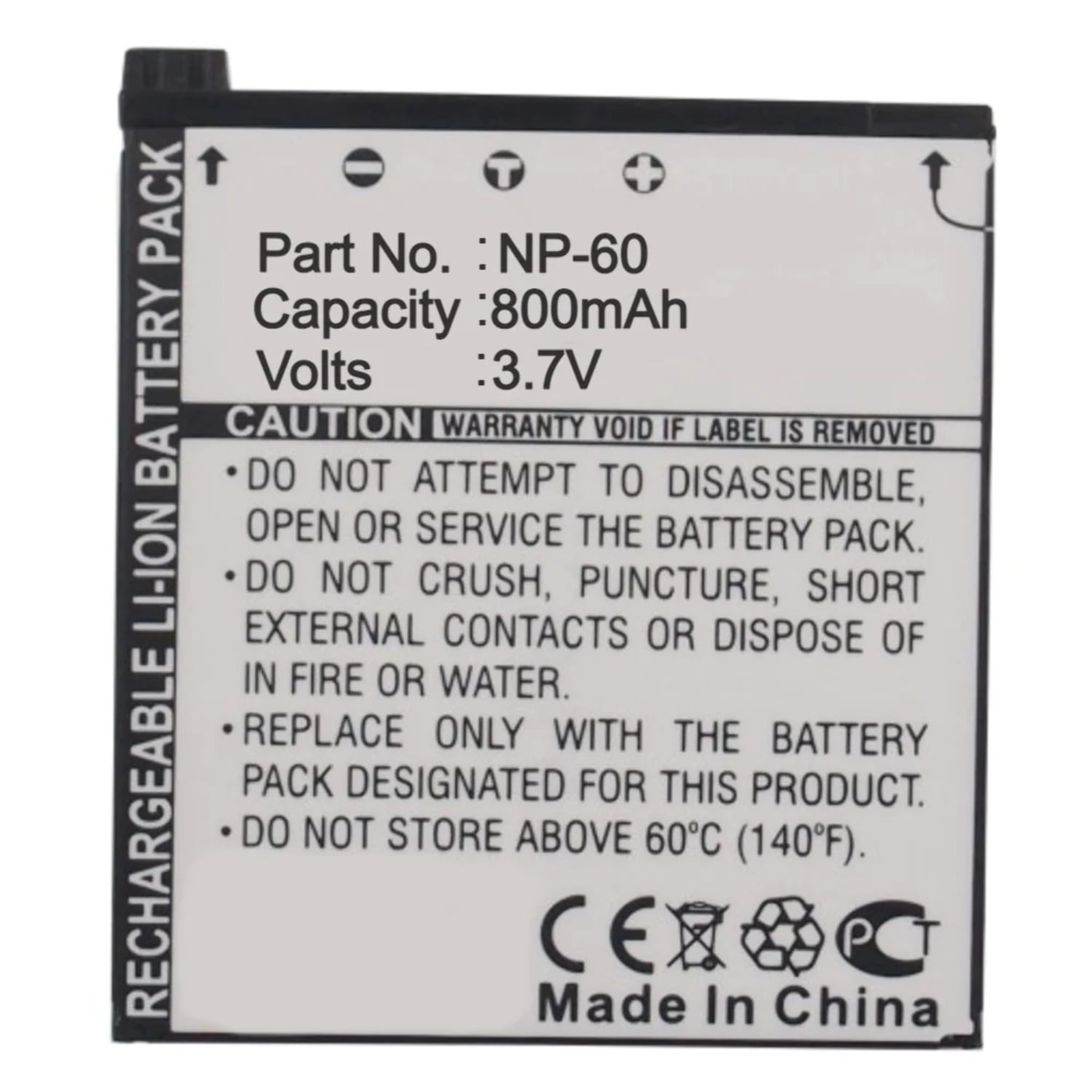 Batteries N Accessories BNA-WB-CANP60 Digital Camera Battery - li-ion ...
