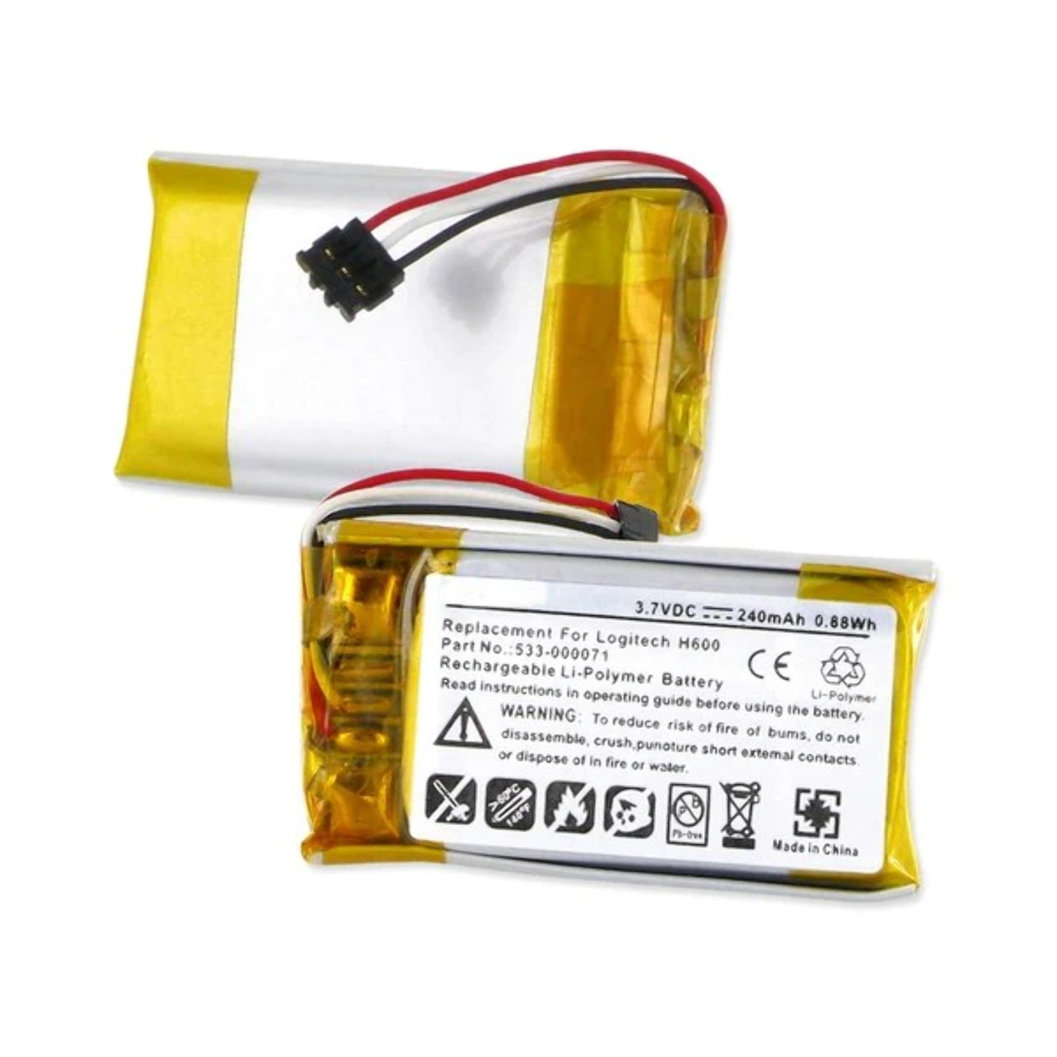 Batteries N Accessories BNA-WB-CPP-559 Cordless Phone Battery - Li-Pol ...