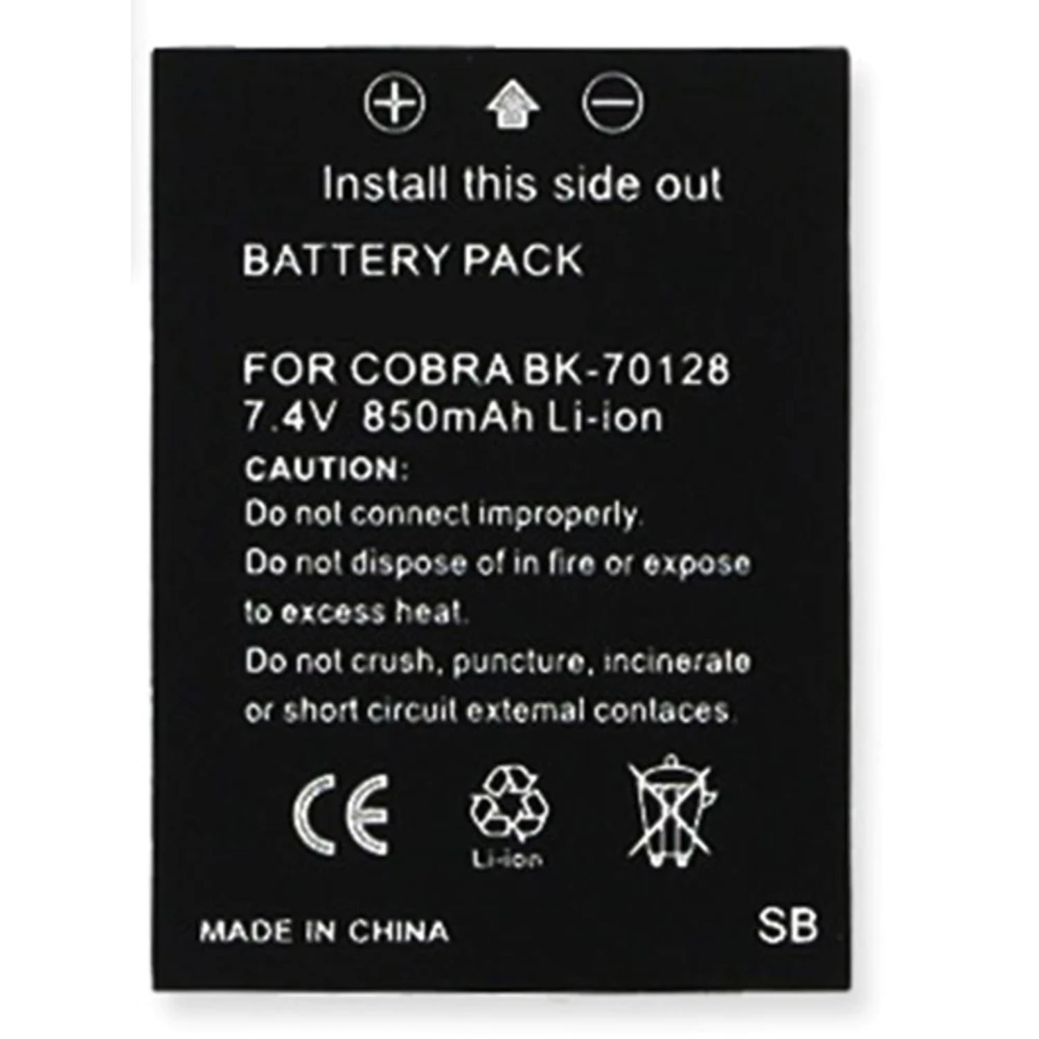 Batteries N Accessories BNA-WB-FRS-001-LI 2-Way Radio Battery - li-ion ...