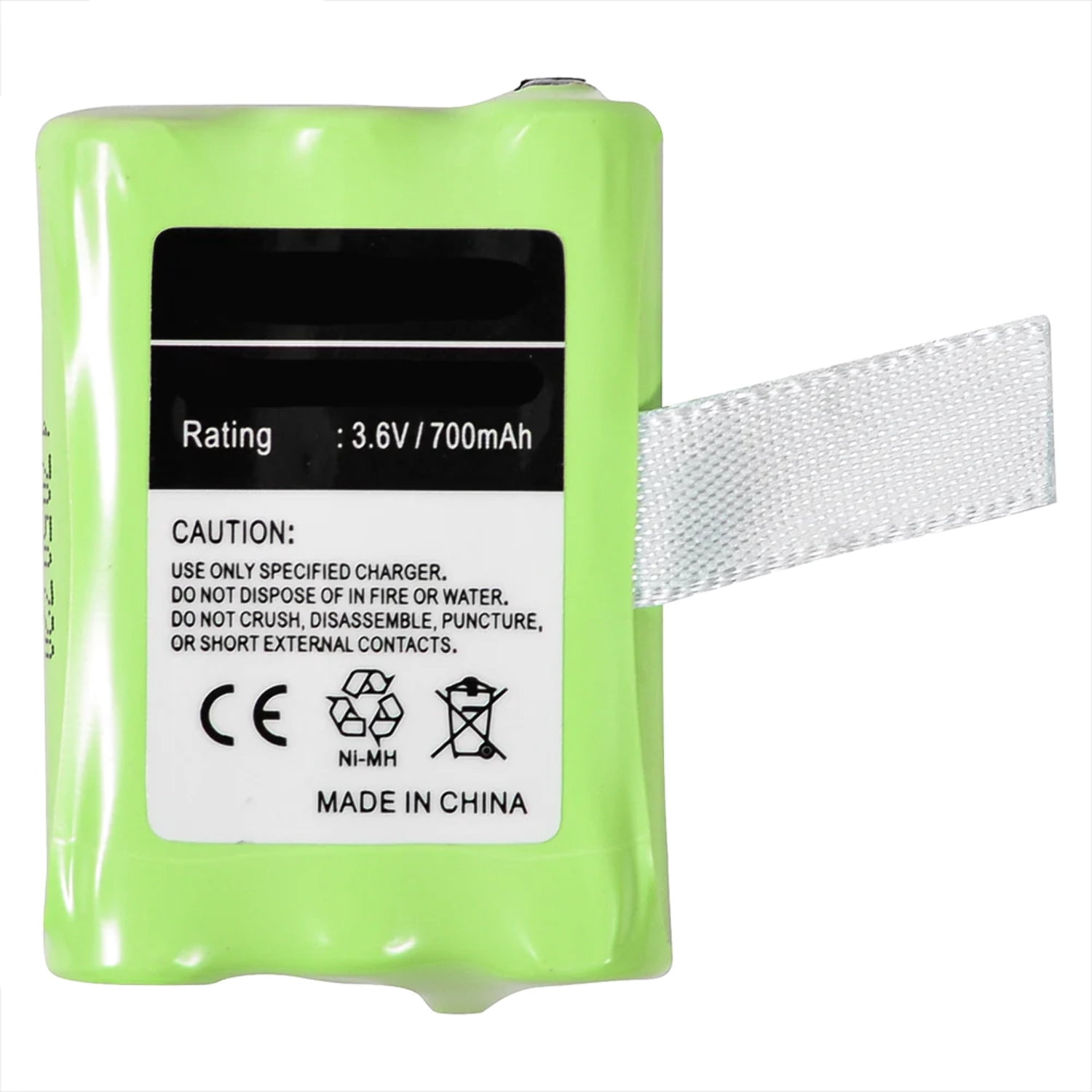Batteries N Accessories BNA-WB-H1007 2-Way Radio Battery - Ni-MH, 3.6V ...