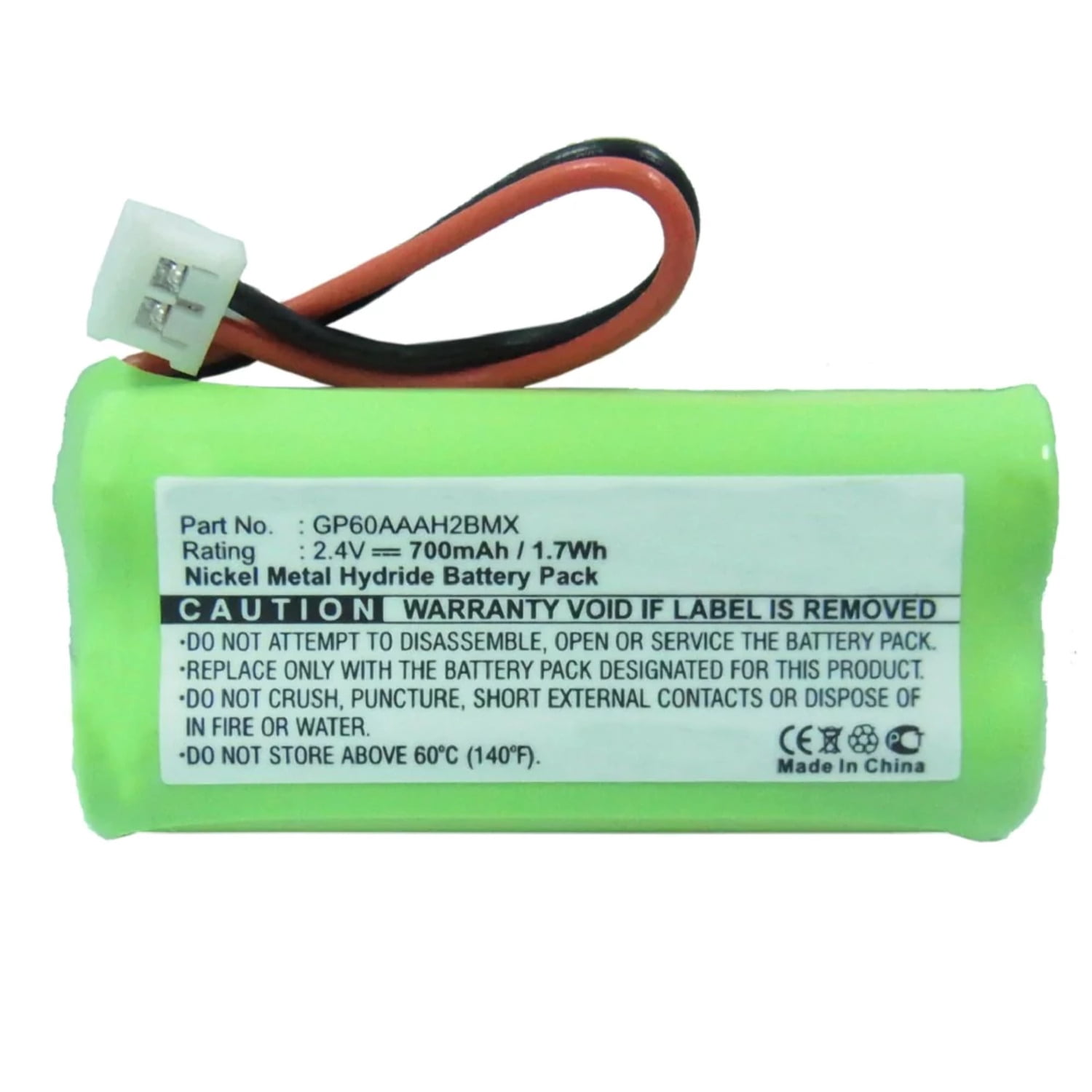 Batteries N Accessories BNA-WB-H1603 Pager Battery - Ni-MH, 2.4V, 700 ...