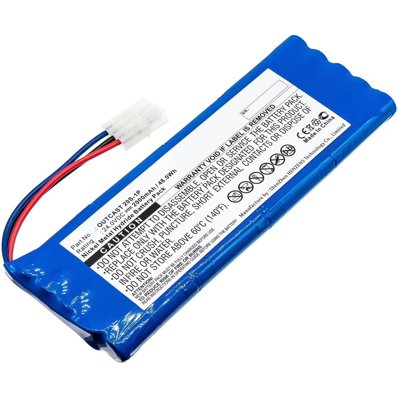 Batteries N Accessories BNA-WB-H1840 Speaker Battery - Ni-MH, 24V ...