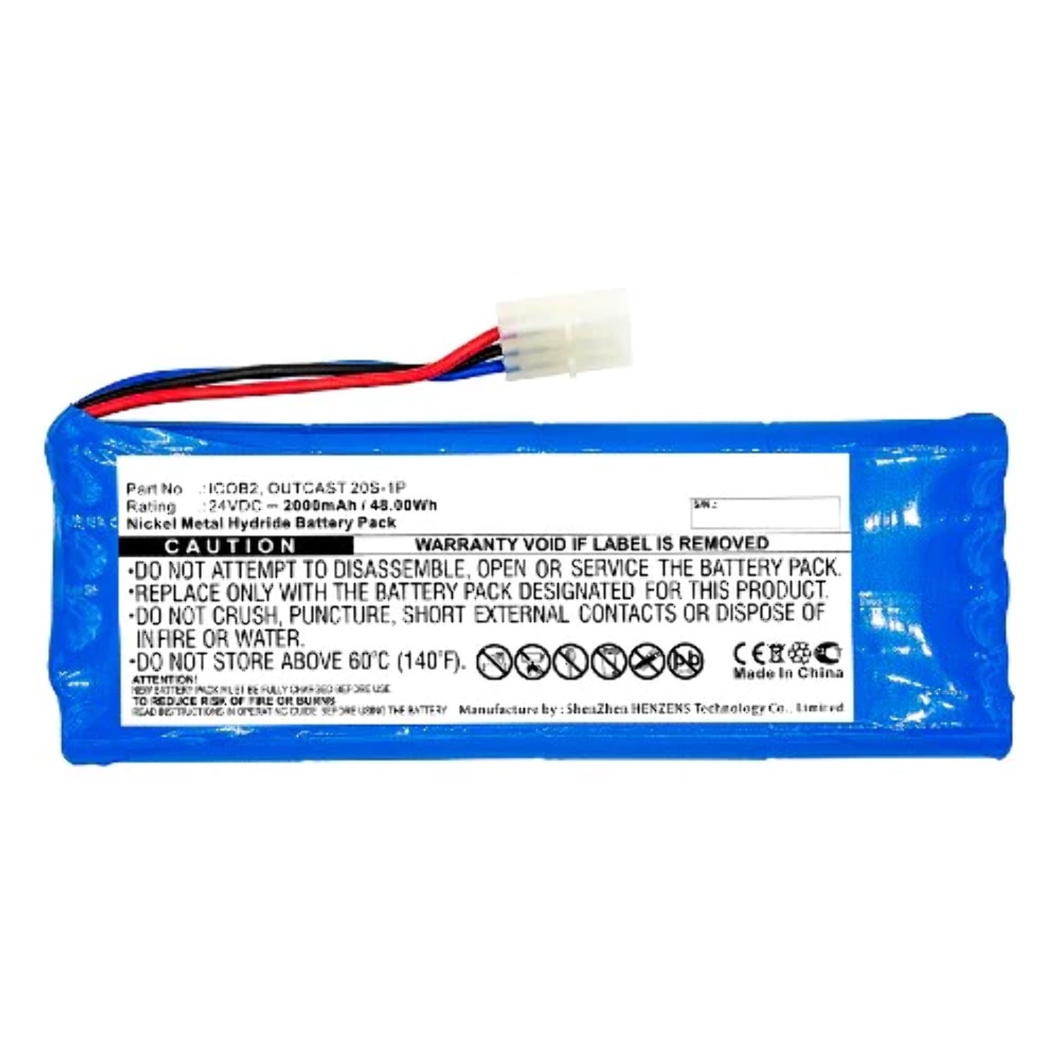 Batteries N Accessories BNA-WB-H8151 Speaker Battery - Ni-MH, 24V ...
